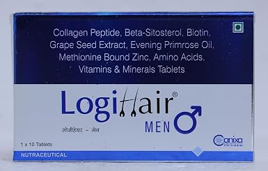 Logihair Men - Strip of 10 Tablet : Amazon.in: Fashion