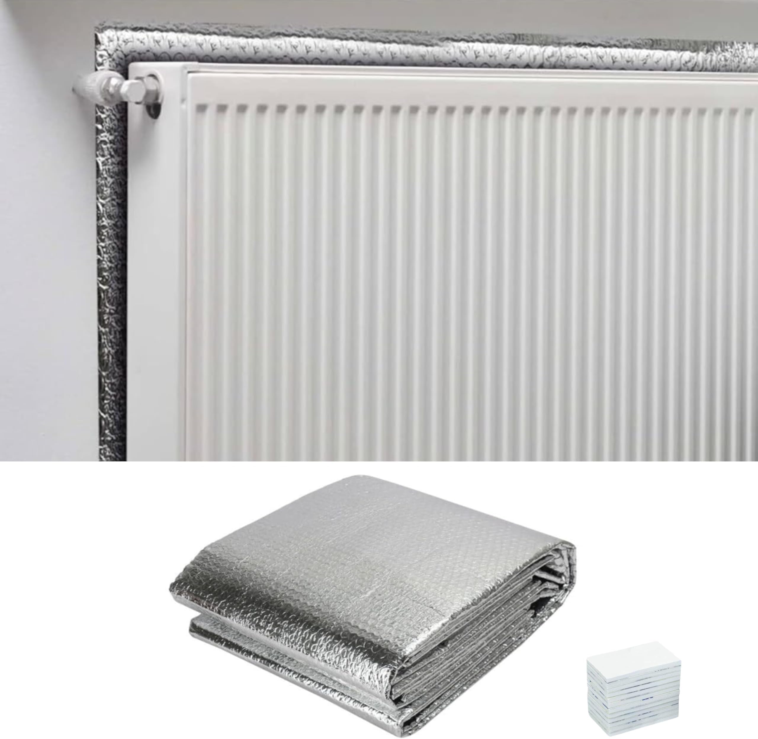 ThermAll Radiator Heat Reflector Insulation Insulating Foil 5m Roll ...