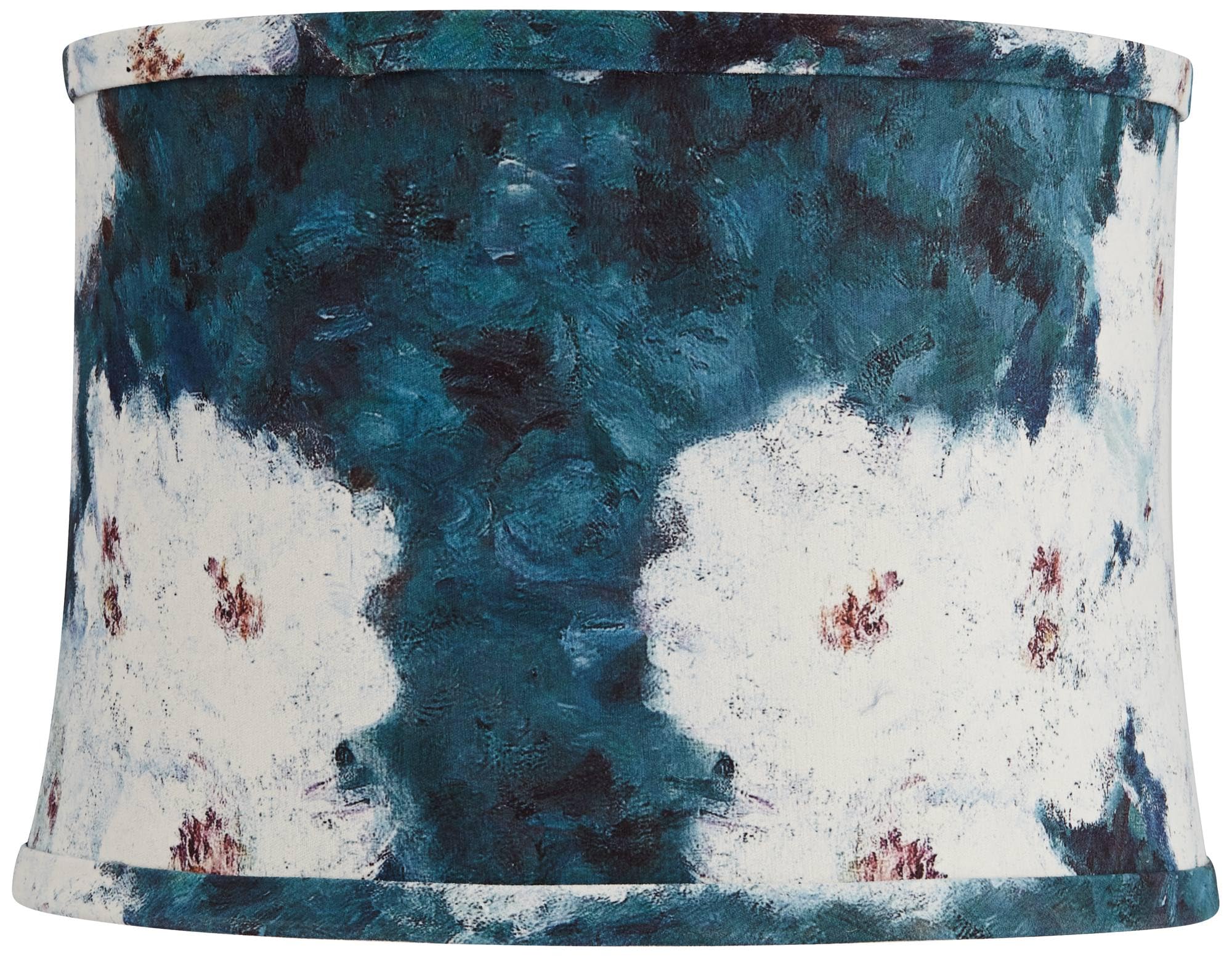 Valence 13" Top x 14" Bottom x 10" High x 10" Slant Print Lamp Shade ...