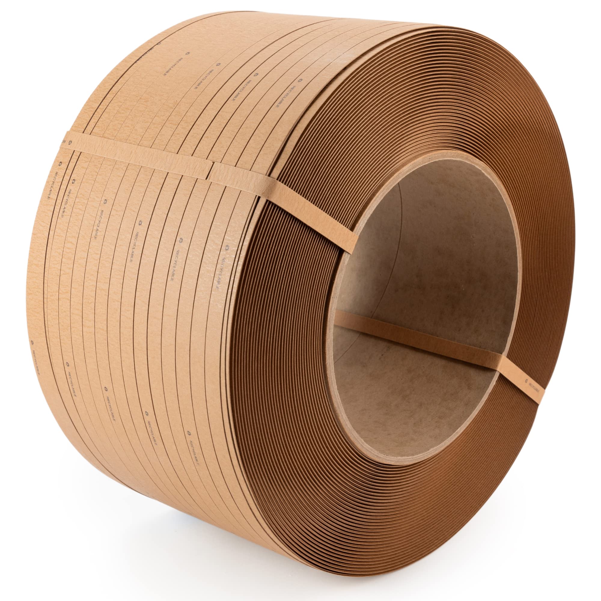 Amazon.com: IDL Packaging 1/2" x 6500' Made of 100% Paper Strapping ...