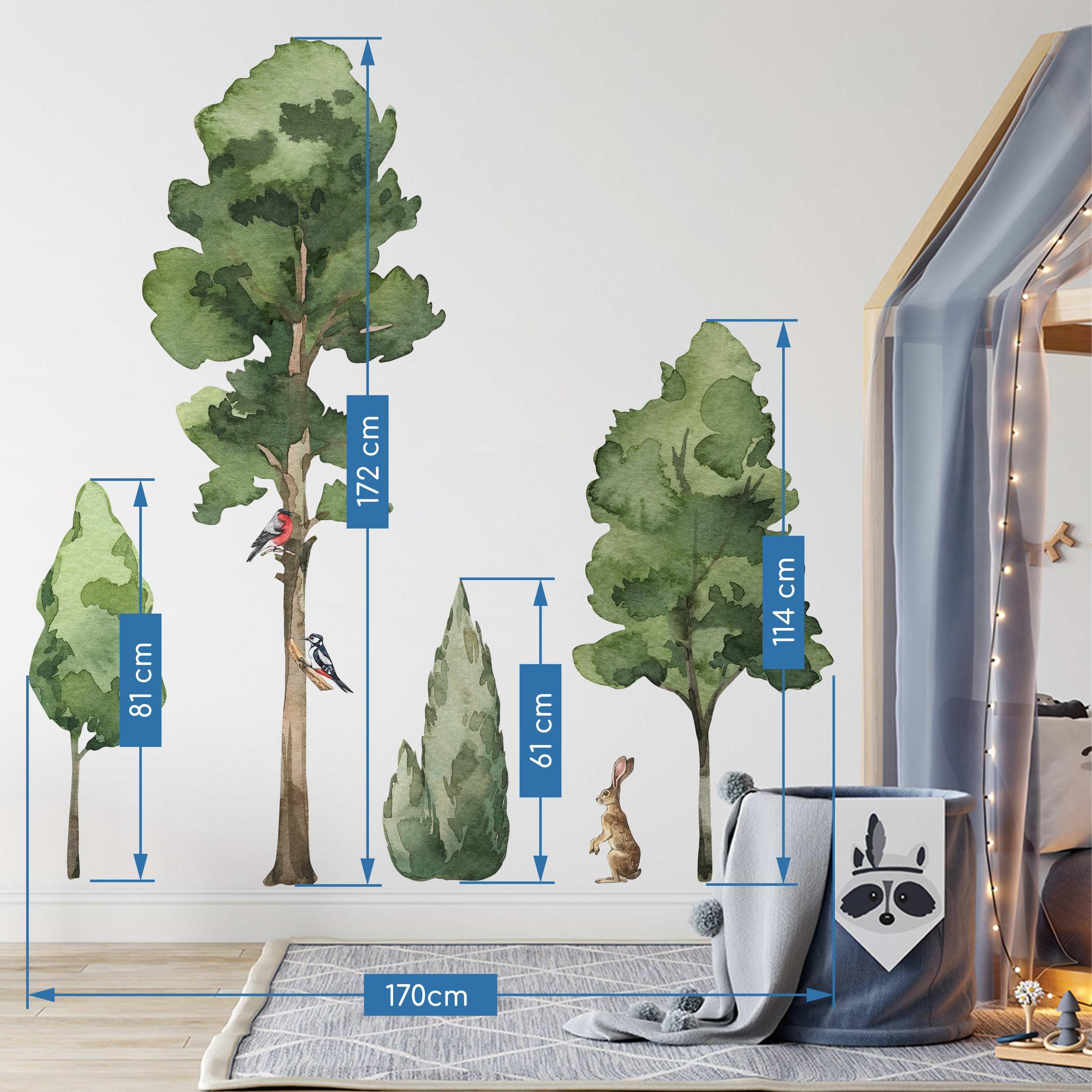 Pegatinas De Pared De árboles Gigantes Vinilos De árboles Originales
