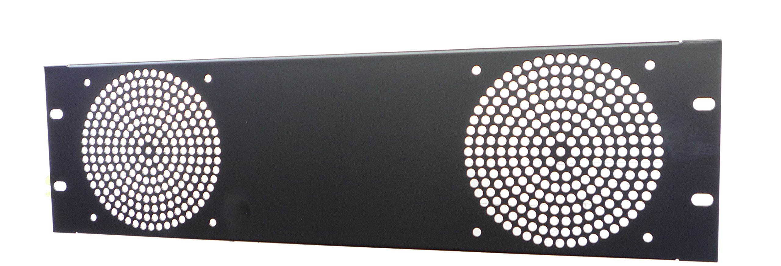 AllMetalParts 3U Fan Rack Panel, For 2 Fans. [PC] : Amazon.co.uk ...