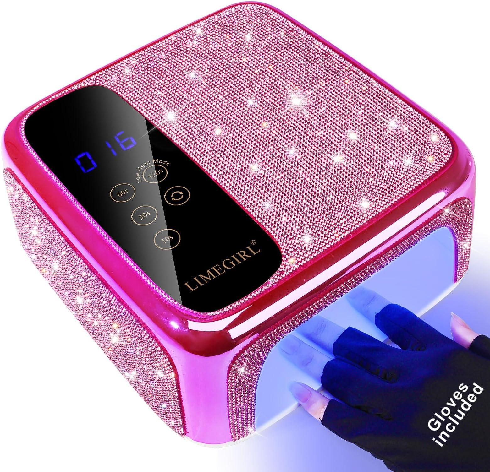 Amazon.com: Cordless LED UV Nail Lamp,Professional Nail Dyer for Gel ...
