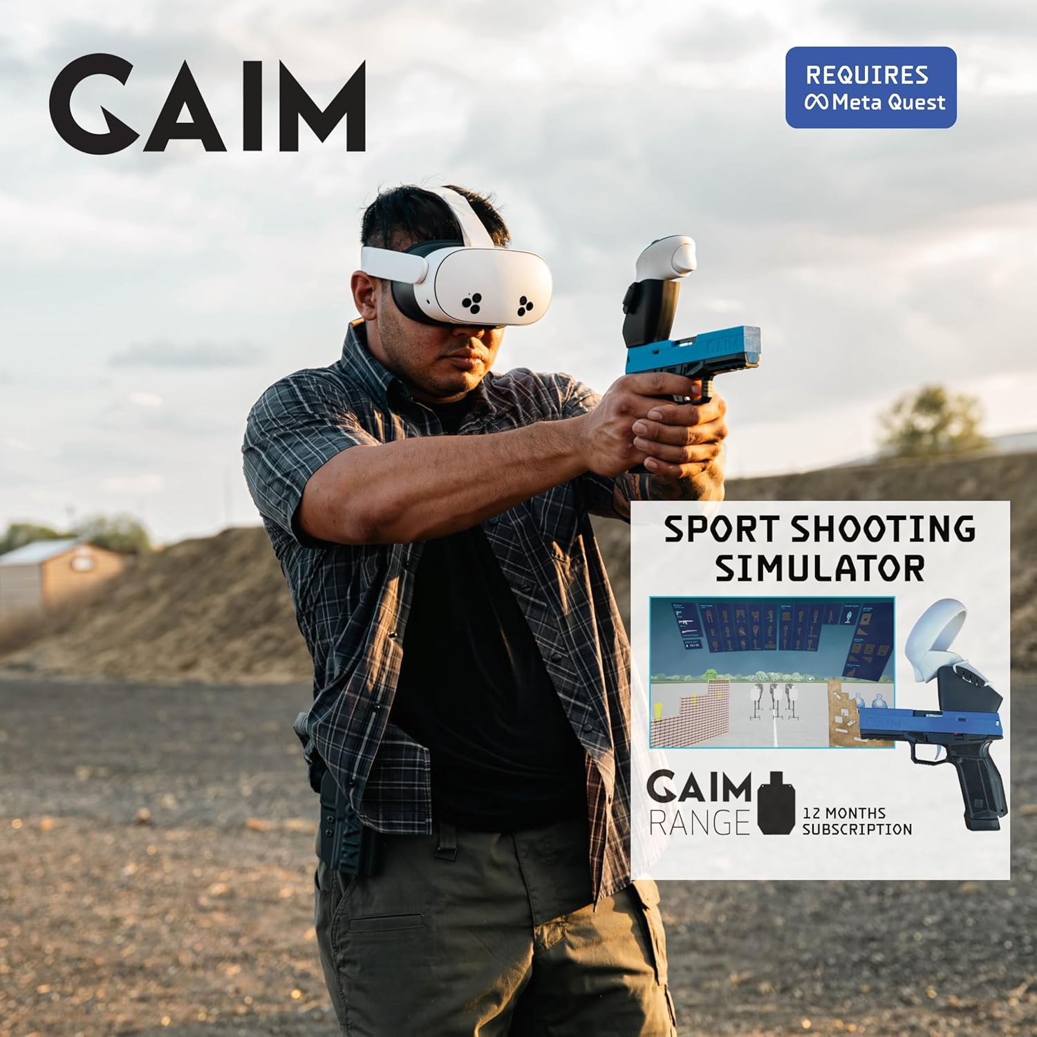 Amazon.com: GAIM Sport Shooting Simulator | Virtual Reality Shooting ...