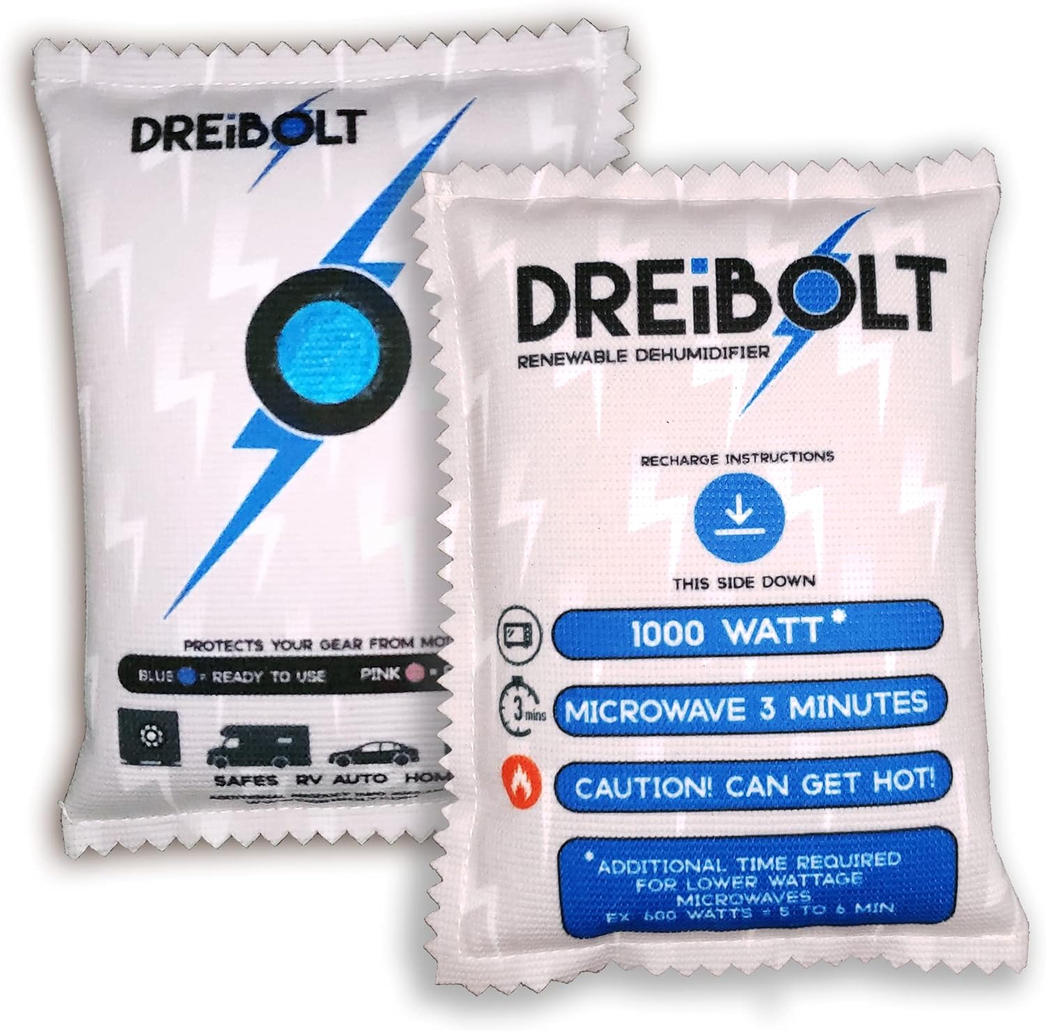 Amazon.com - Dreibolt Renewable Dehumidifier - 2 Pack - Moisture ...
