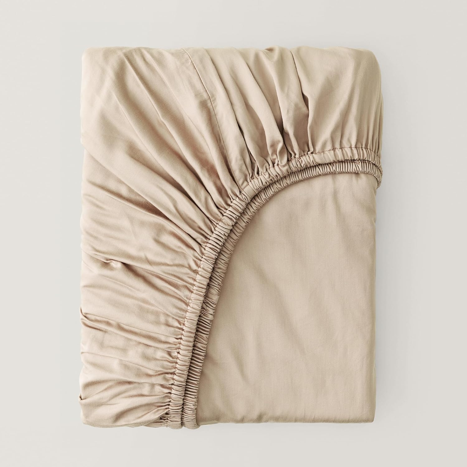 Amazon.com: Double Stitch by Bedsure Cotton Tencel Fitted Sheet - Good ...