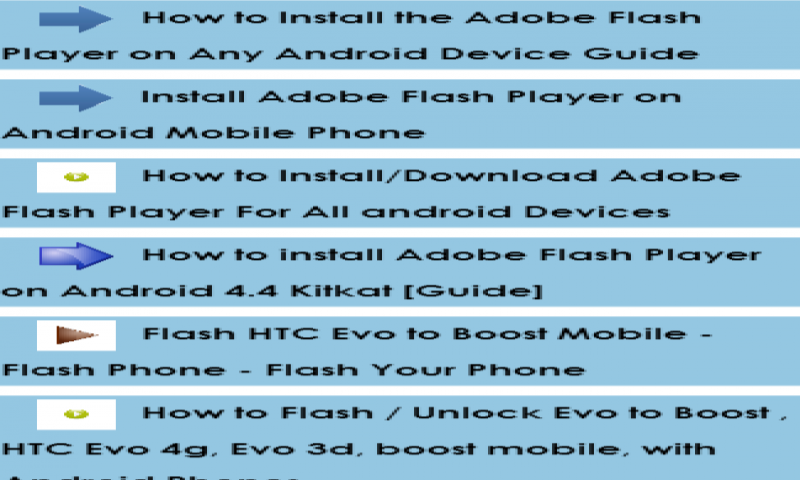flash player for mobile guide - App on Amazon Appstore