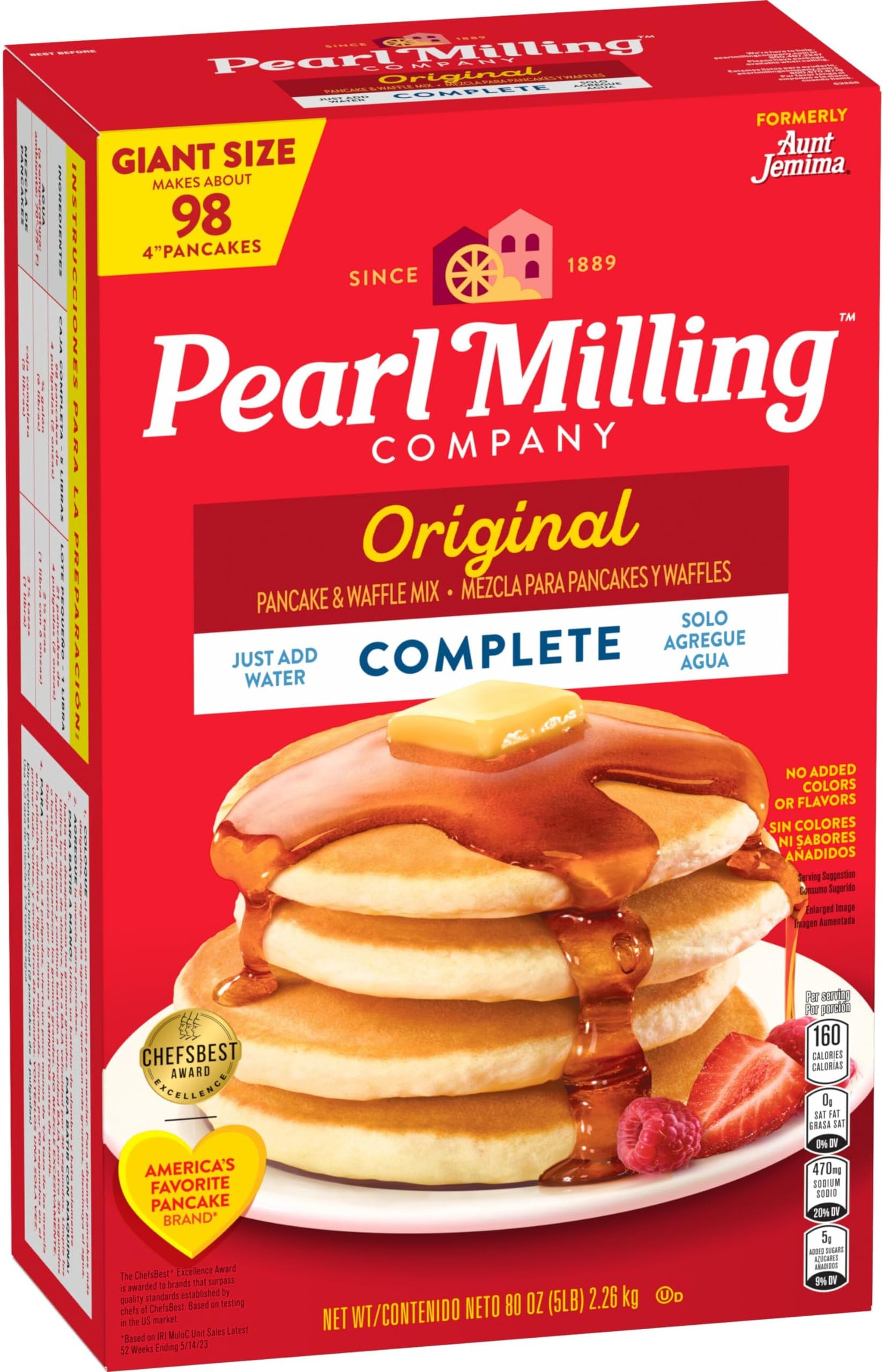 Amazon.com: Pearl Milling Company Original, Complete Mix, 5 Lbs