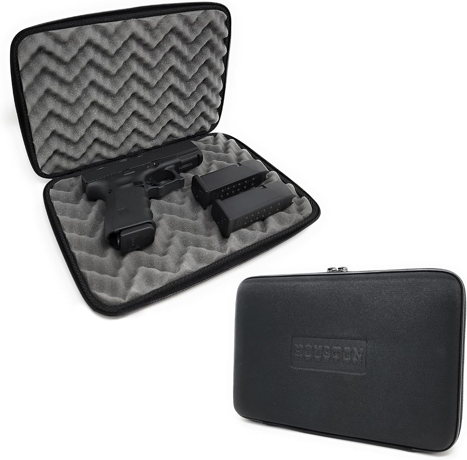 Amazon.com: Deluxe Thermofoil Pistol Case Handguns Up to 4'' by Houston ...