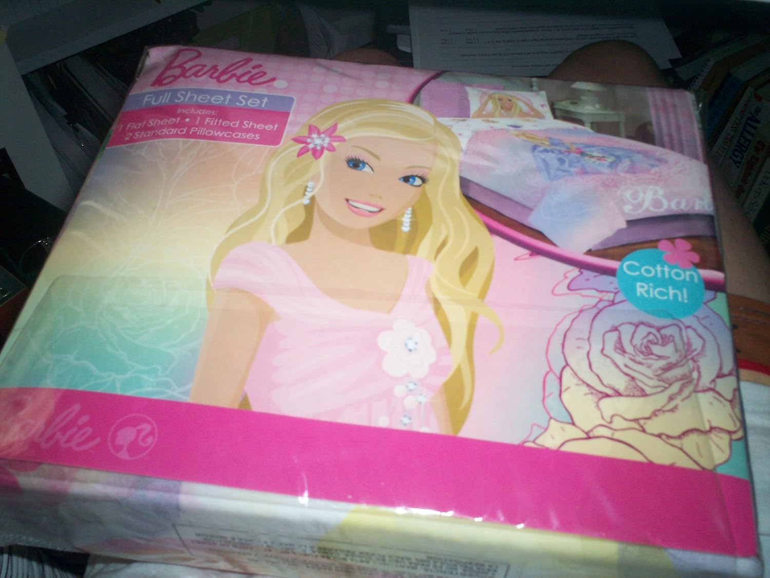 Amazon.com: Barbie Full Sheet Set : Home & Kitchen