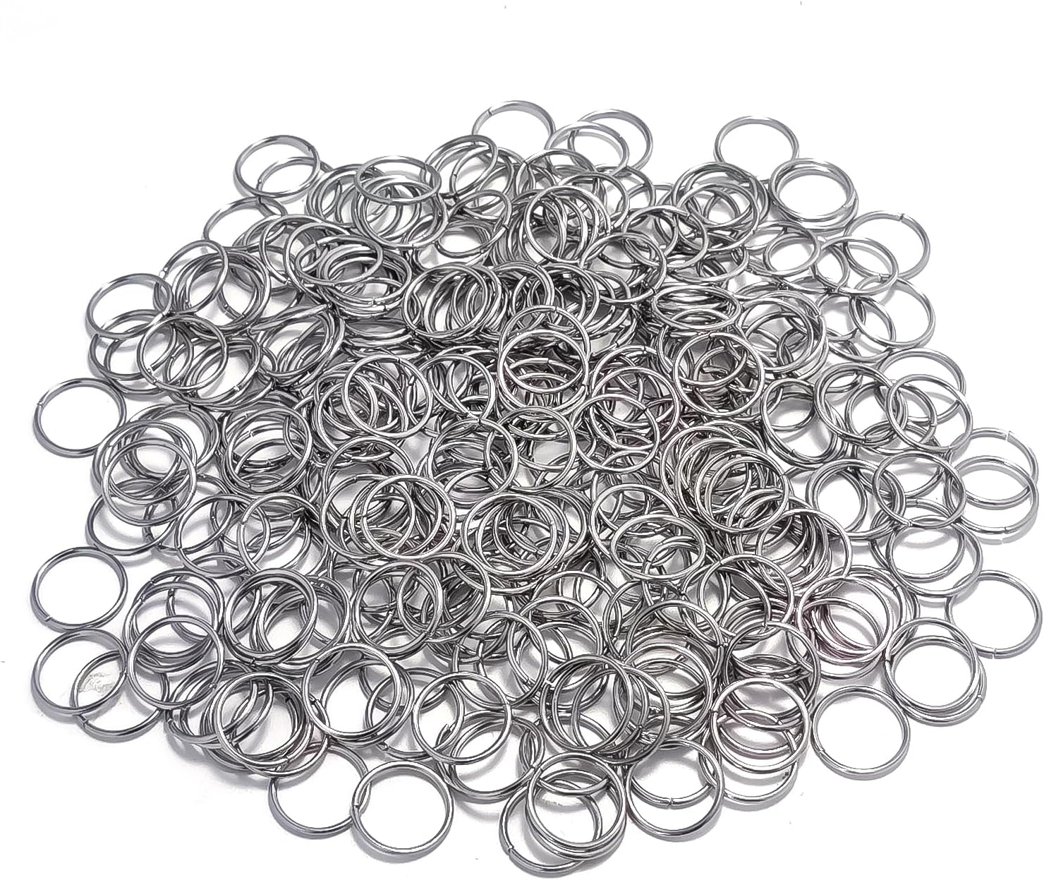 Amazon.com: 1000Pcs 10mm Stainless Steel Jump Rings 18 Gauge Metal O ...