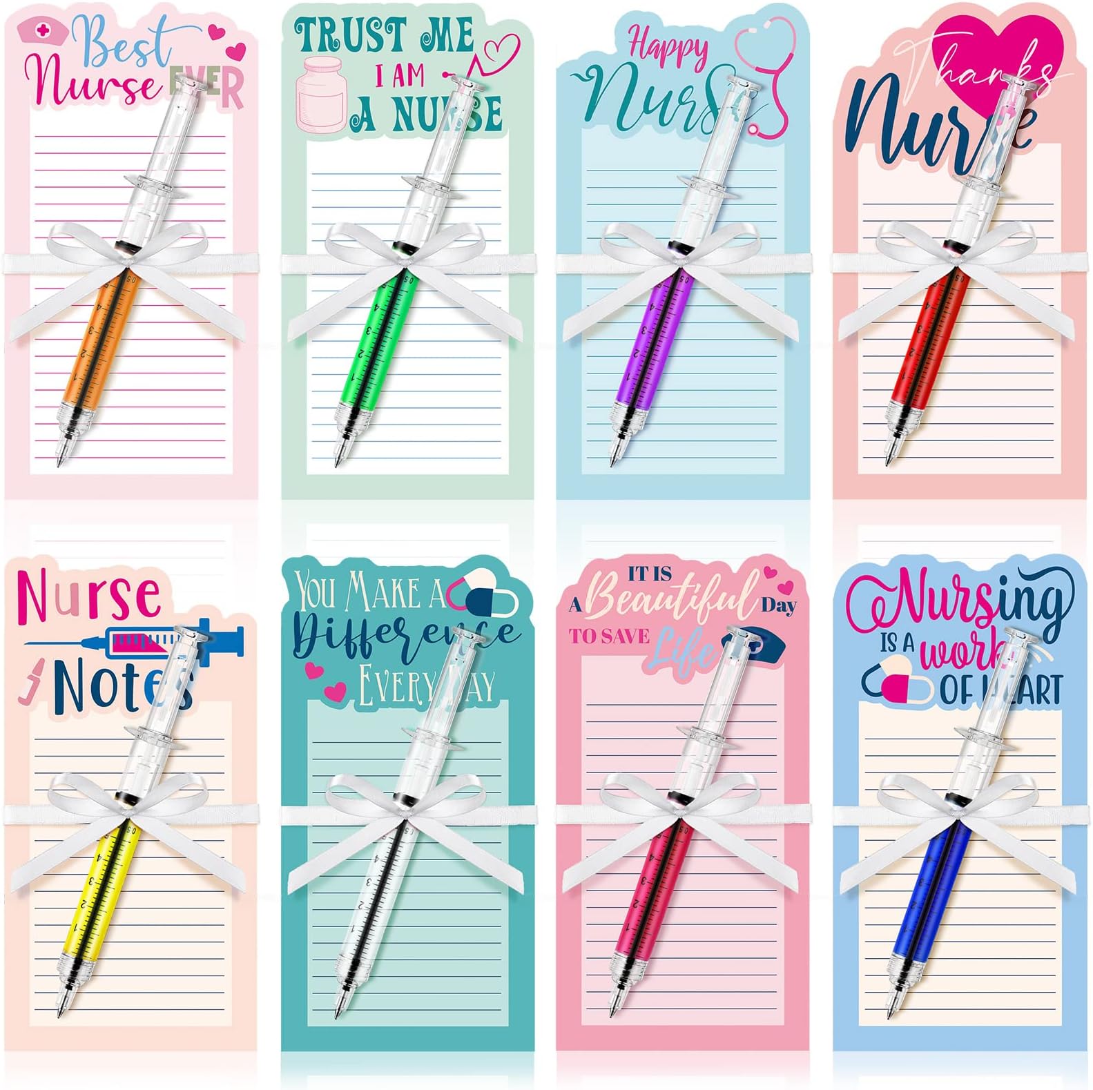 Amazon.com : Tinlade 56 Pcs Pens and Notebooks Bulk Appreciate Gifts ...