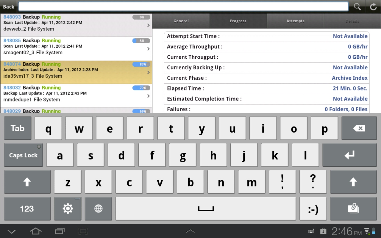CommVault Monitor - App on the Amazon Appstore