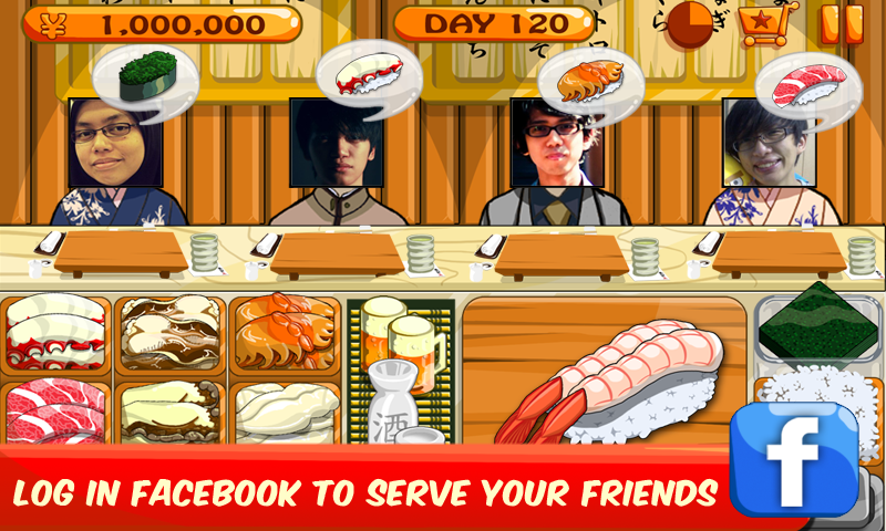 Sushi Friends by Top Fun Cool Games - App on the Amazon Appstore