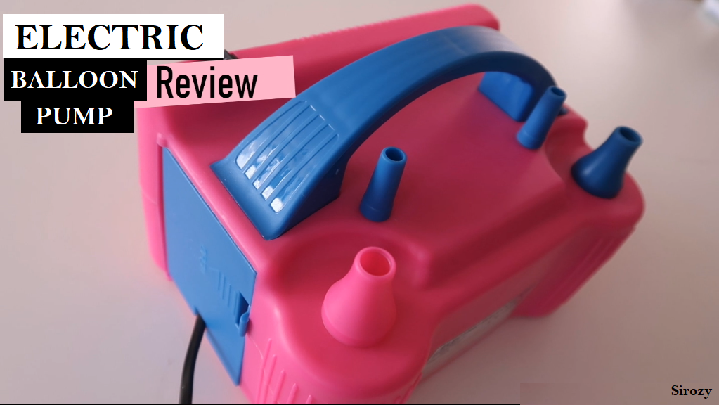 Watch Electric Balloon Pump How To Use & Review on Amazon Live