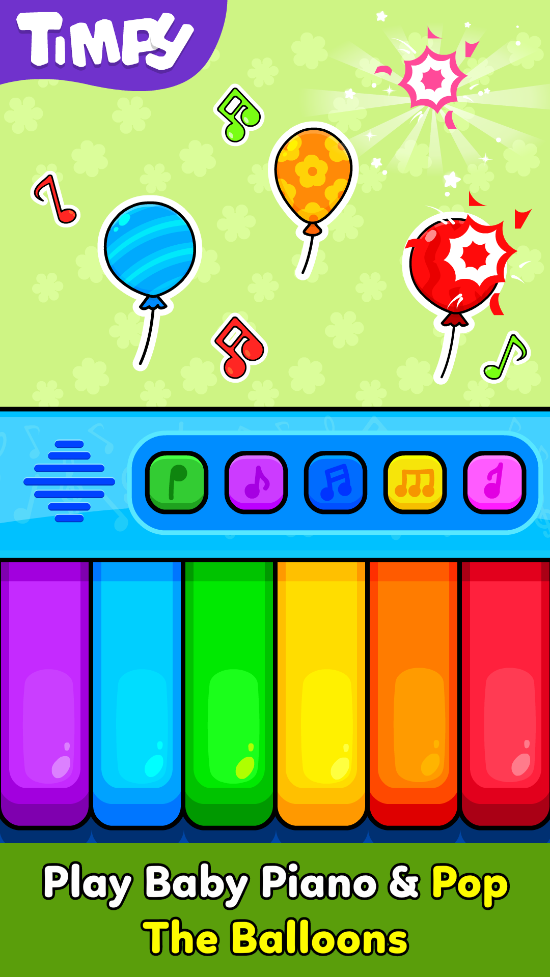 Piano Kids Music Songs - Timpy Baby Games For Preschool Kids:Amazon.in ...