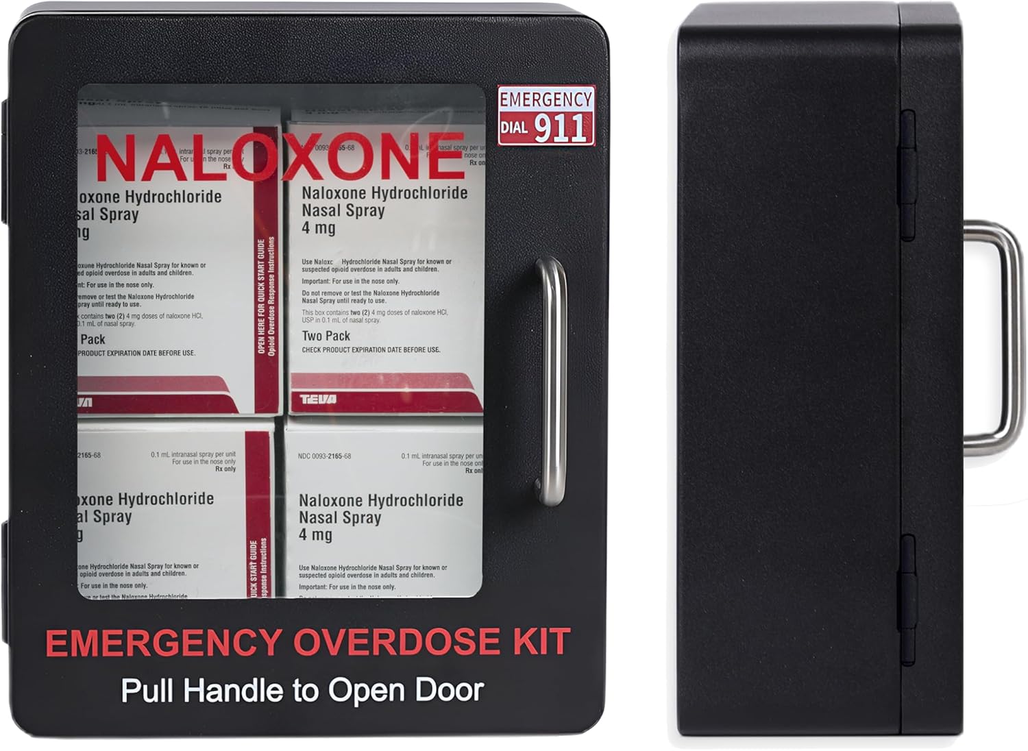 Amazon.com: Naloxone Overdose Emergency Kit Cabinet - Does Not Include ...