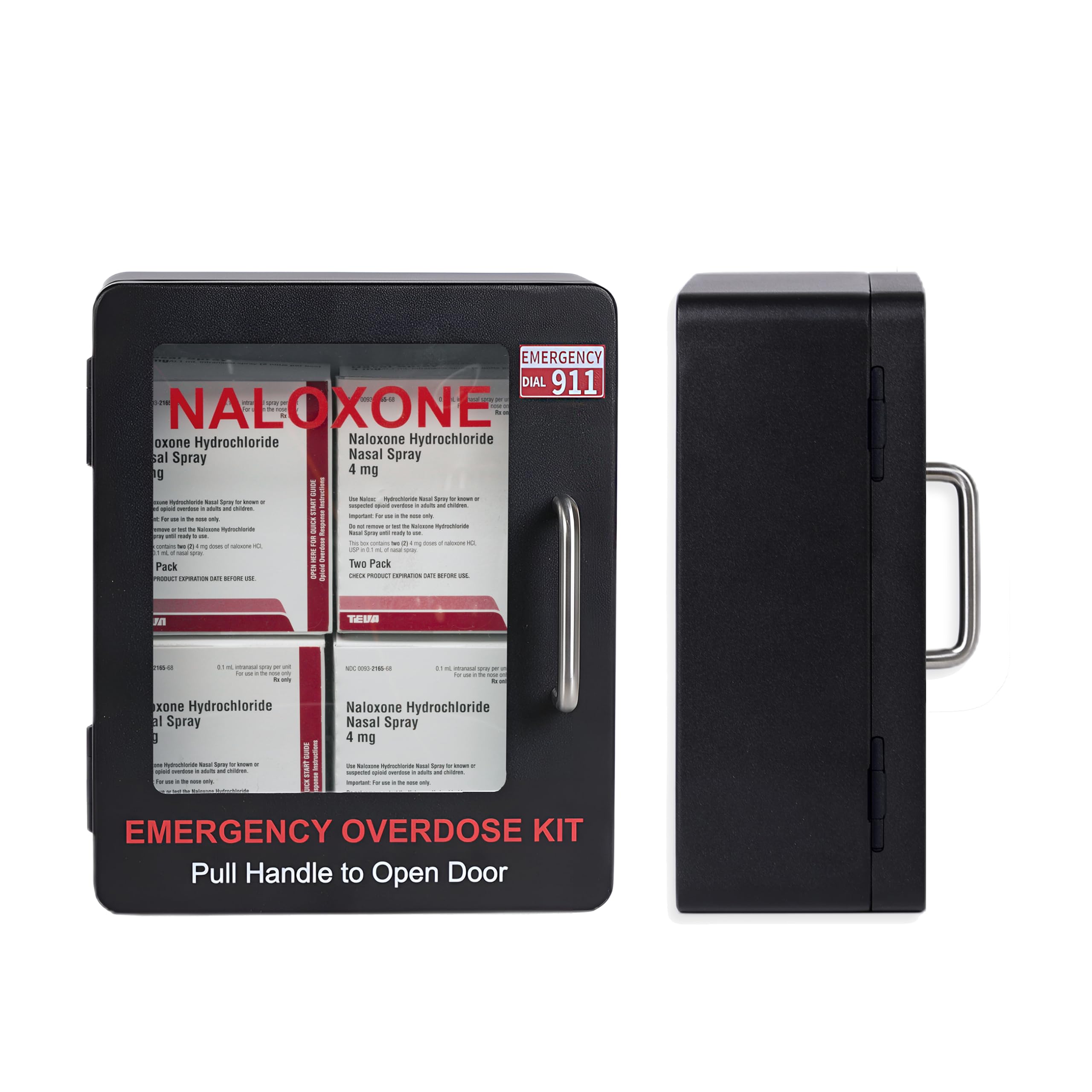 Amazon.com: Naloxone Overdose Emergency Kit Cabinet - Does Not Include ...