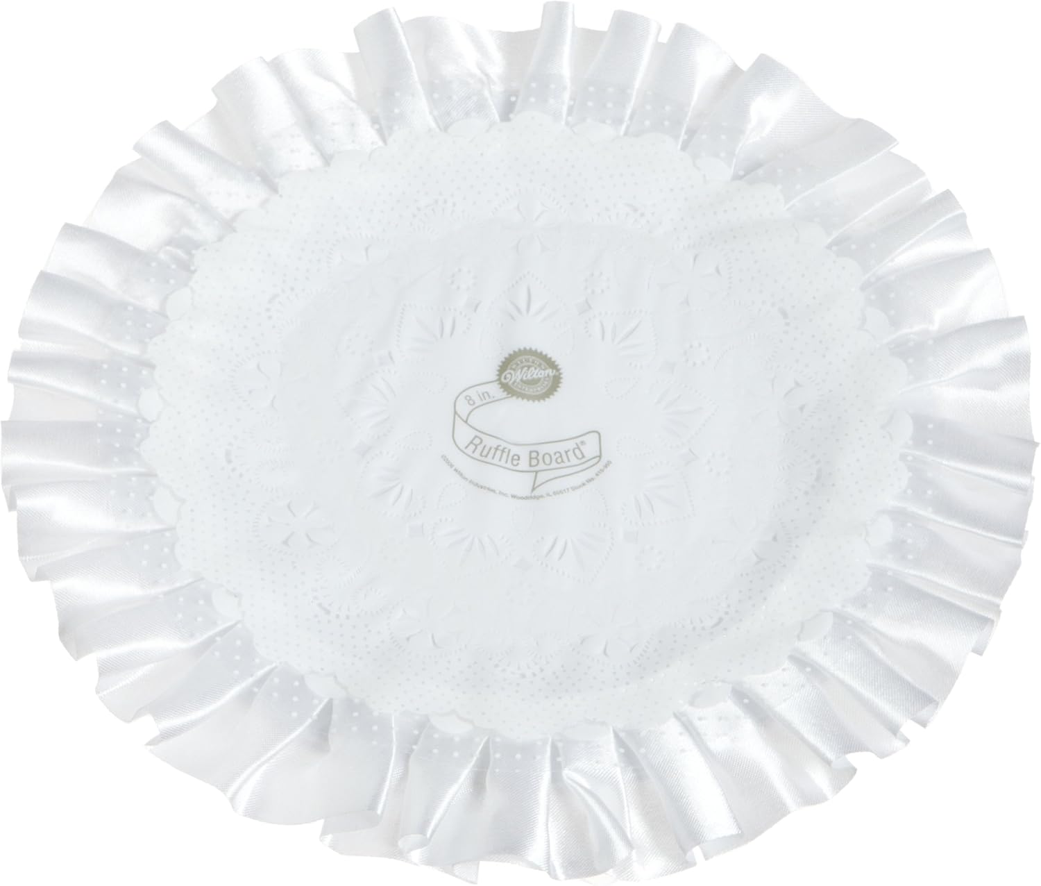 Amazon.com | Wilton Ruffle Boards, 8 Inch: Cake Boxes: Cake Stands