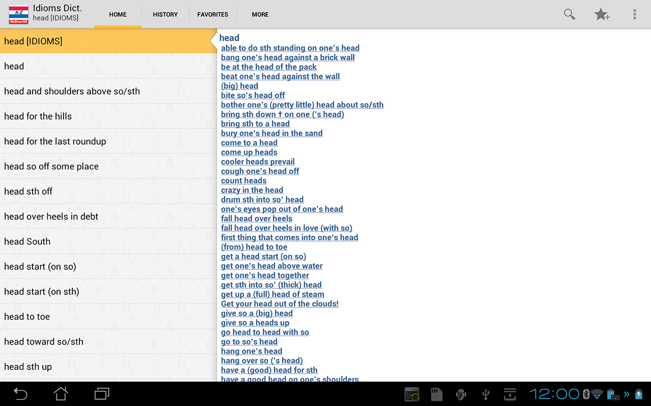 American Idioms Dictionary:Amazon.com:Appstore for Android