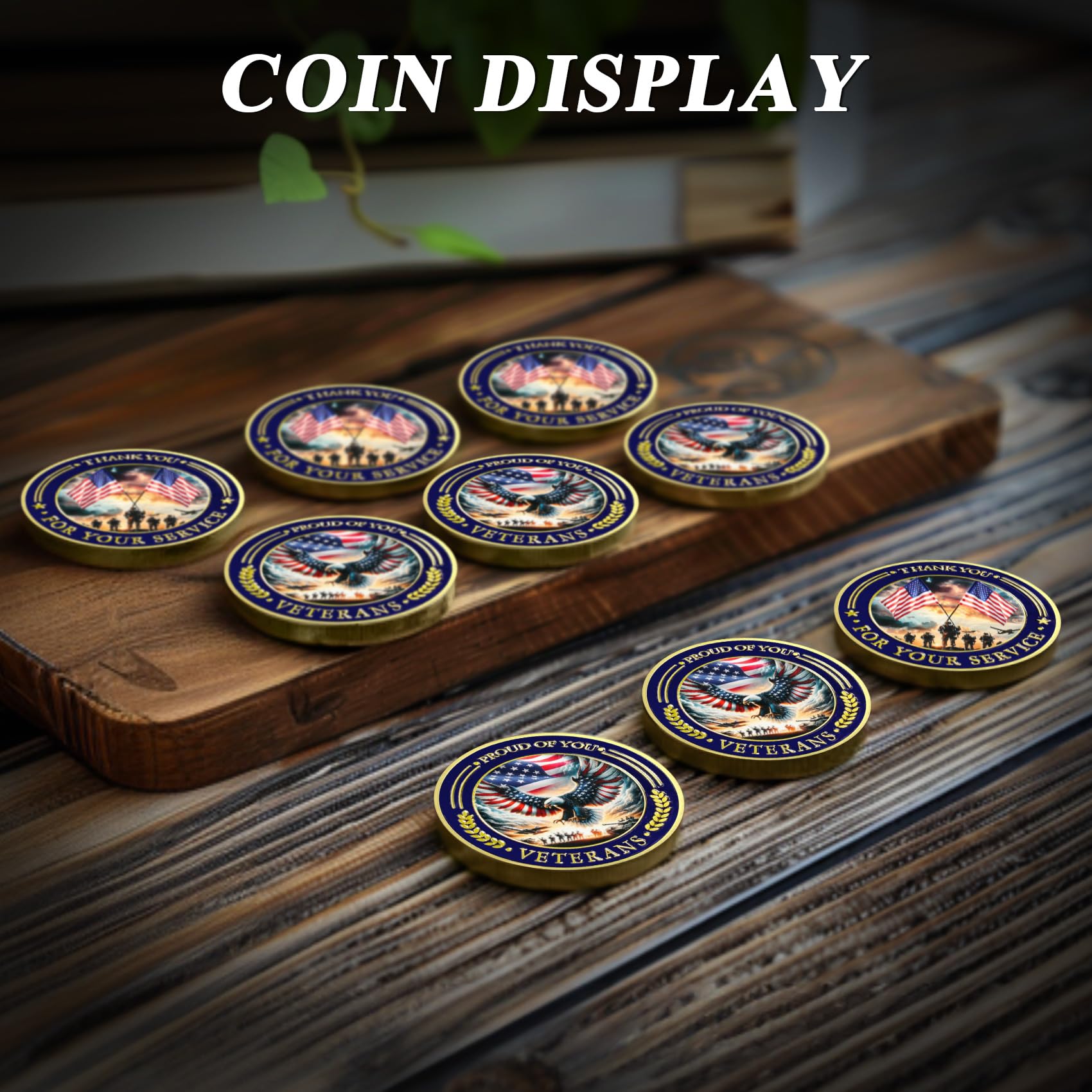 Military Veteran Appreciation Coins With Thank You Service Military ...