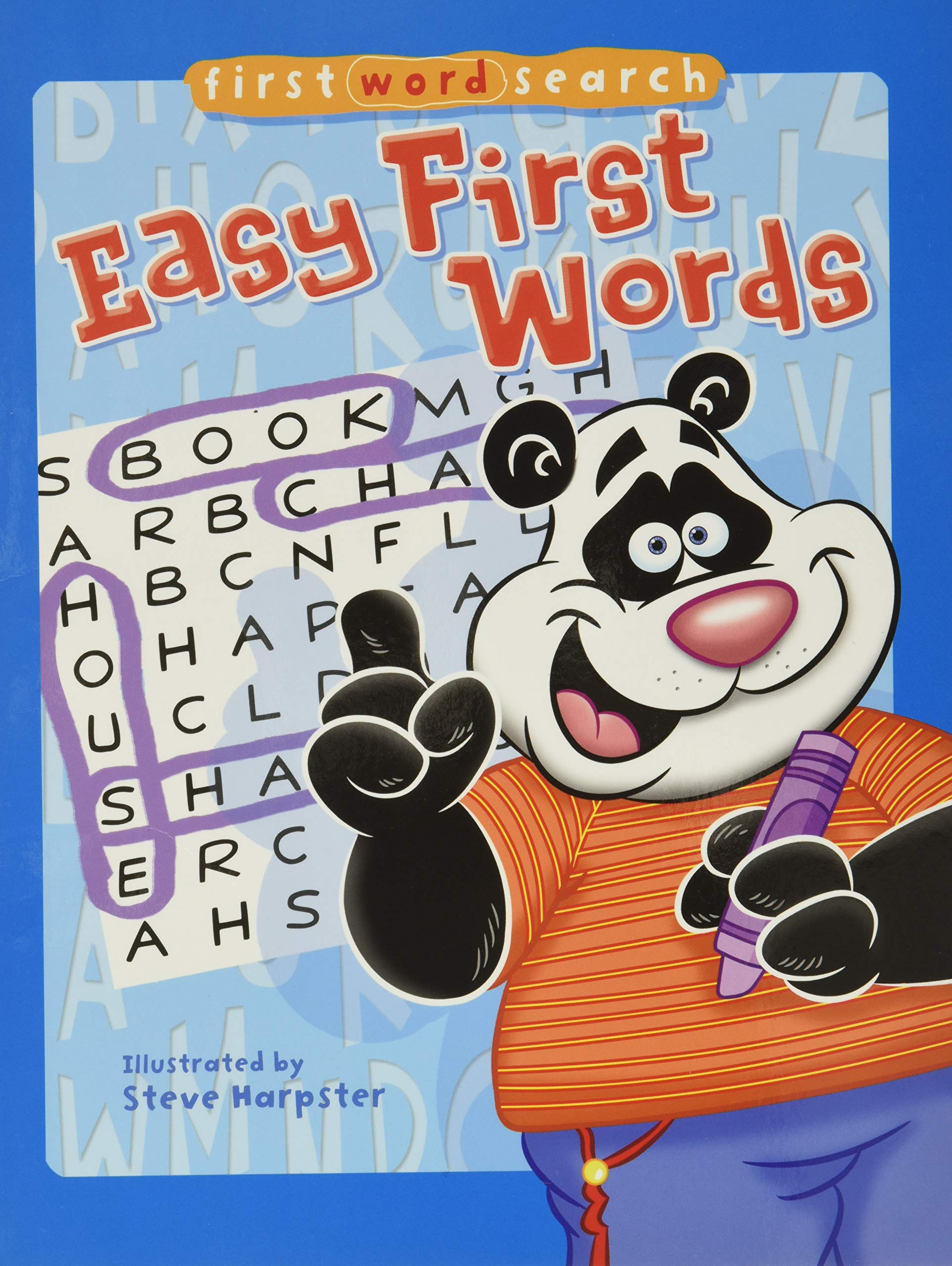First Word Search: Easy First Words: Harpster, Steve: 9781402778087 ...