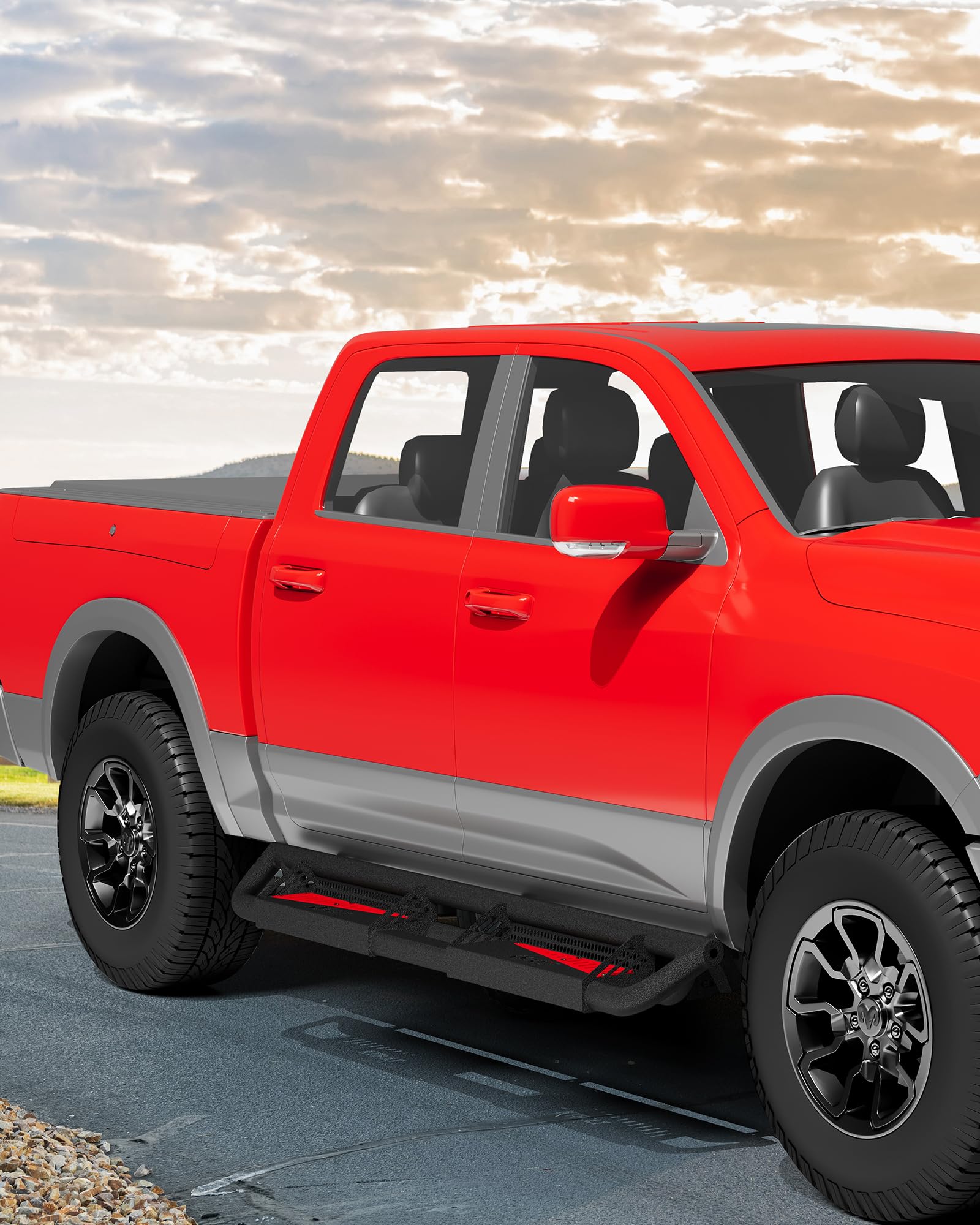 Snapklik.com : KYBOLT Running Boards Compatible