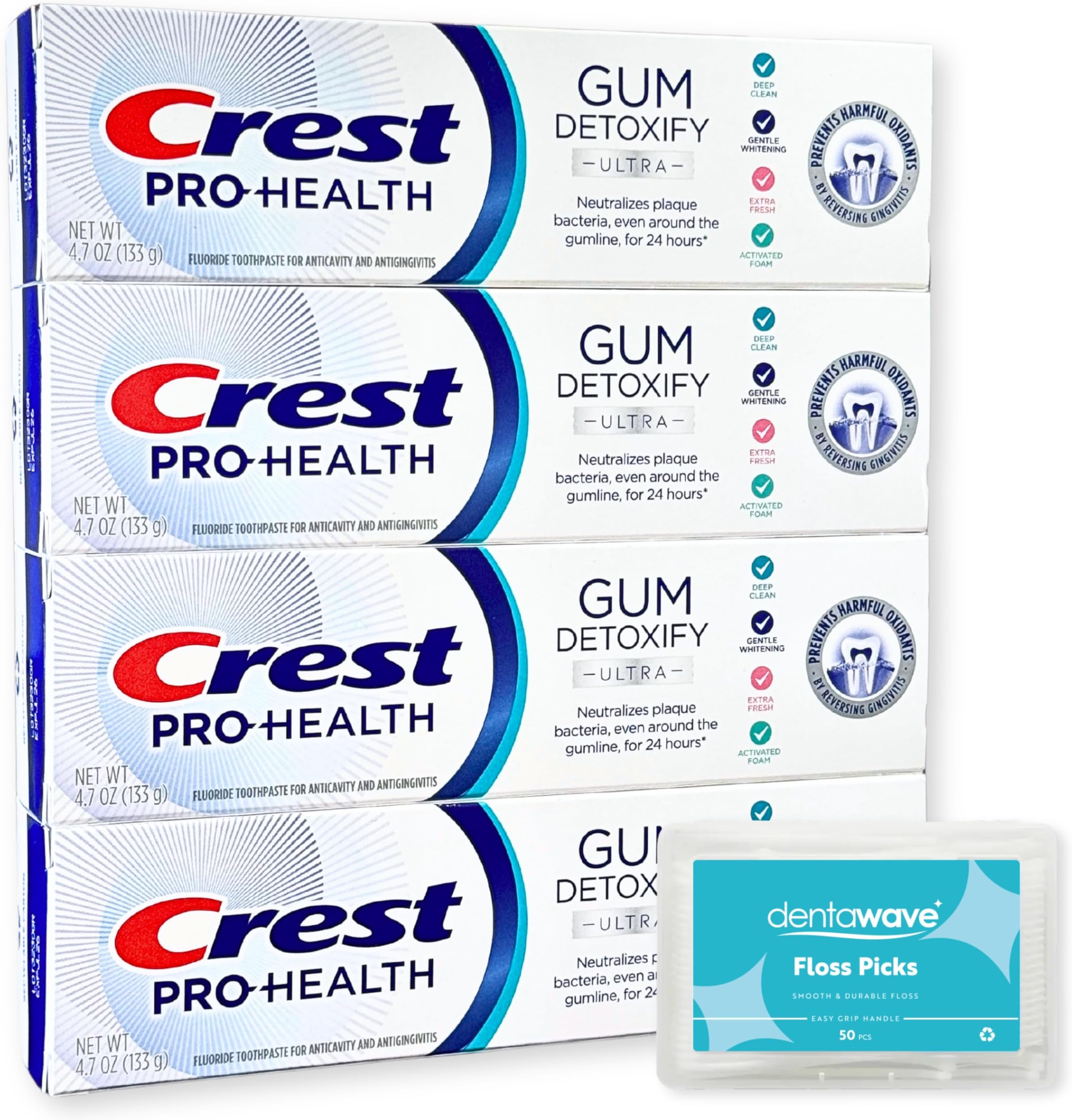 Amazon.com: Crest Pro Health Advanced Fluoride Toothpaste, Deep Clean ...