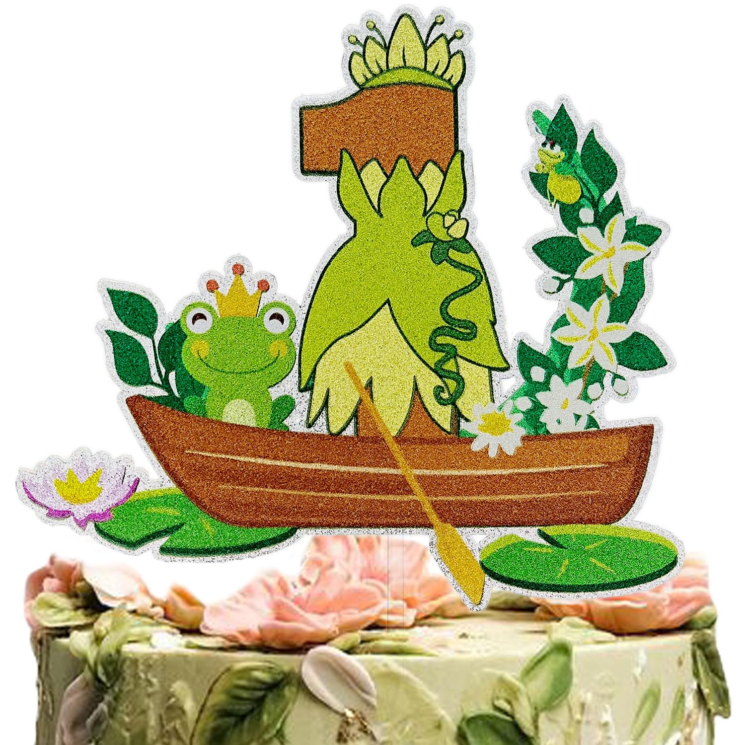 Snapklik.com : Princess Tiana One Cake Topper, Princess And The Frog ...