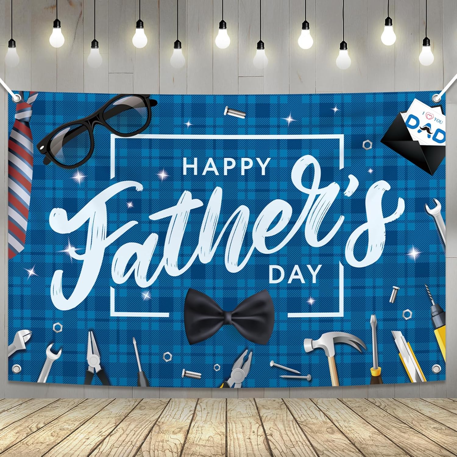 Amazon.com: YQUQWN, Happy Fathers Day Banner- XtraLarge, 72x44 Inch ...