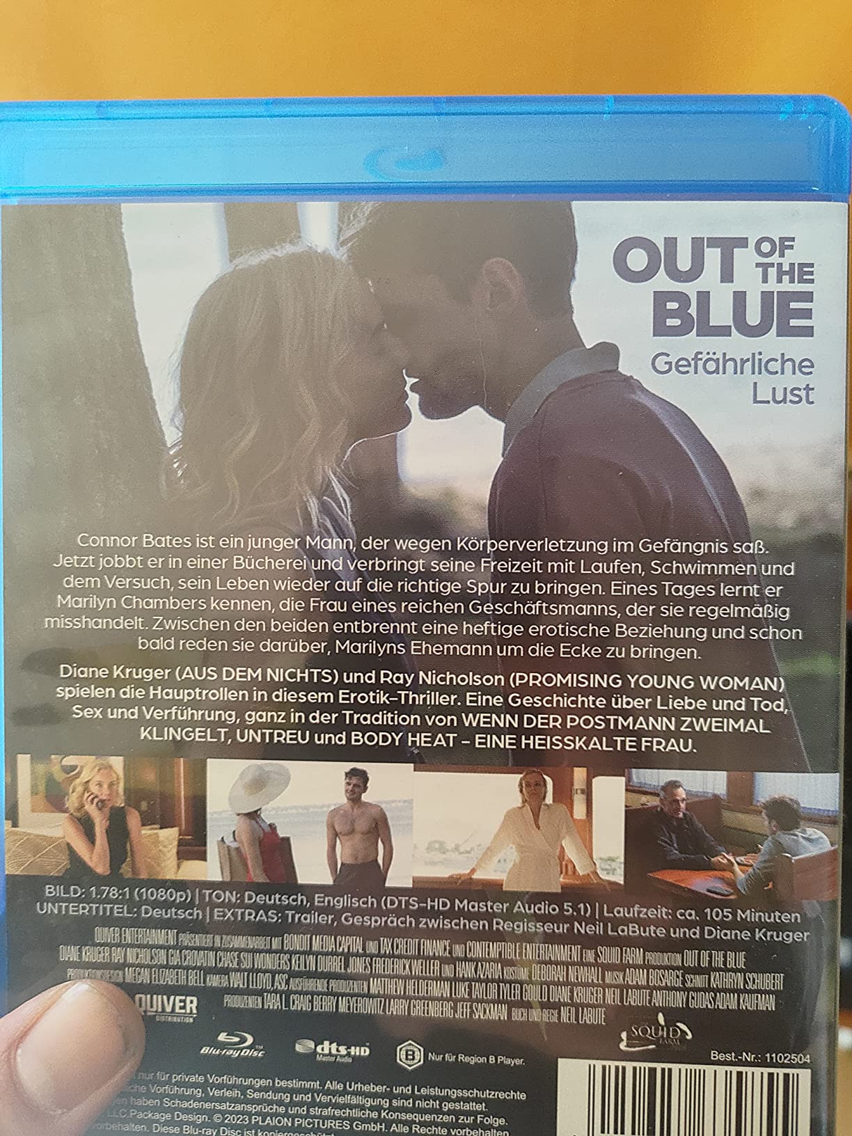 Out of the Blue - Gefährliche Lust [Blu-ray]: Amazon.de: Kruger, Diane ...