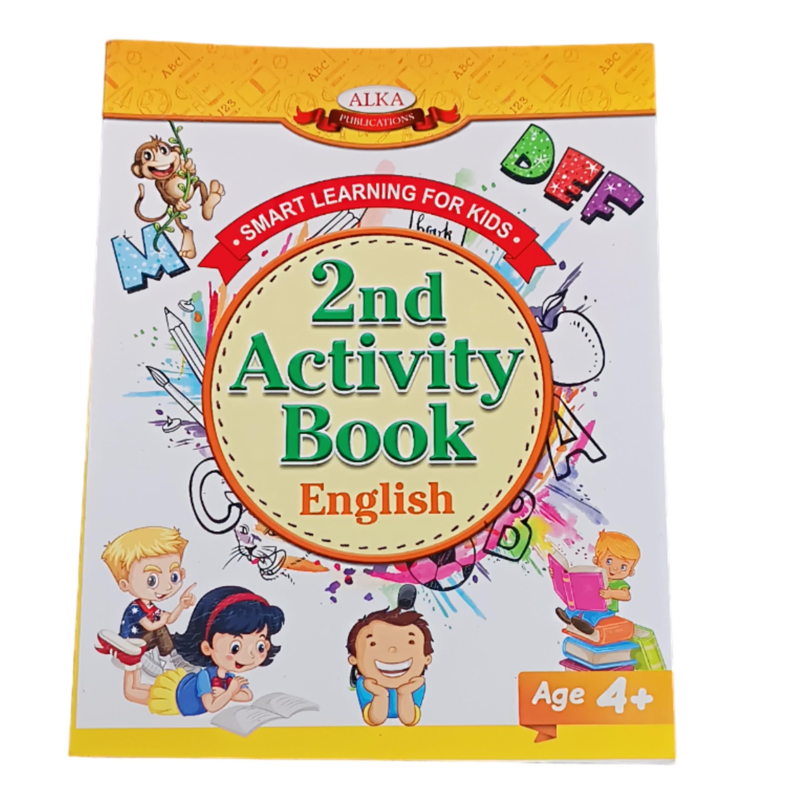 Amazon.in: Buy My Smart Learning 2Nd Activity Book English Age 4+ Book ...