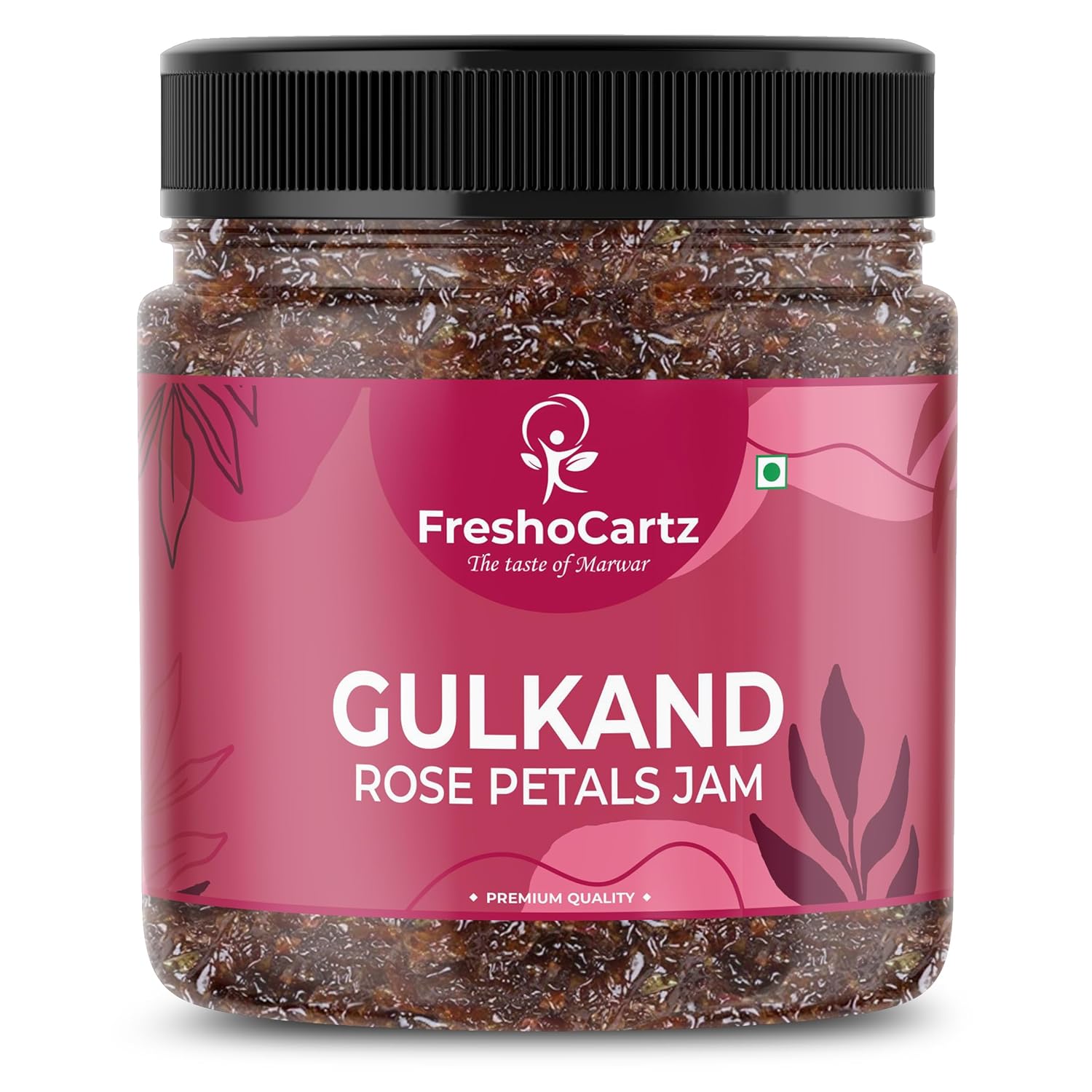 FreshoCartz Himalyan Gulkand | Rose Petal Jam | 100% Sun-Cooked Pure No ...