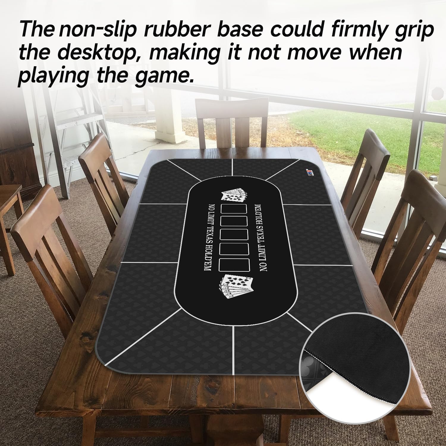 Snapklik.com : GSE 70 X 35 Professional Co Texas Holdem Poker Tabletop ...