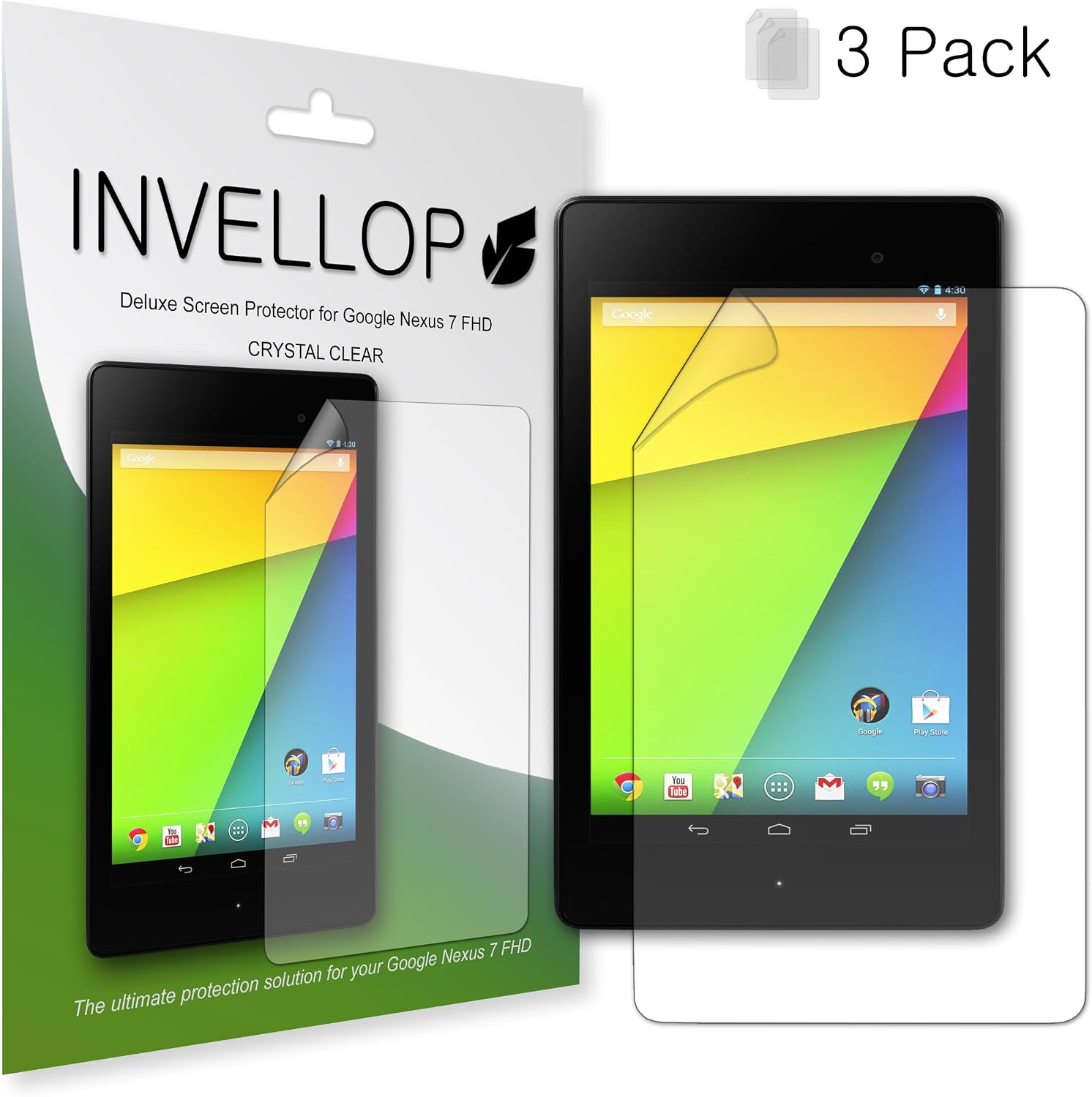 Amazon.com: INVELLOP Google Nexus 7 7" FHD 2nd Generation Crystal Clear ...