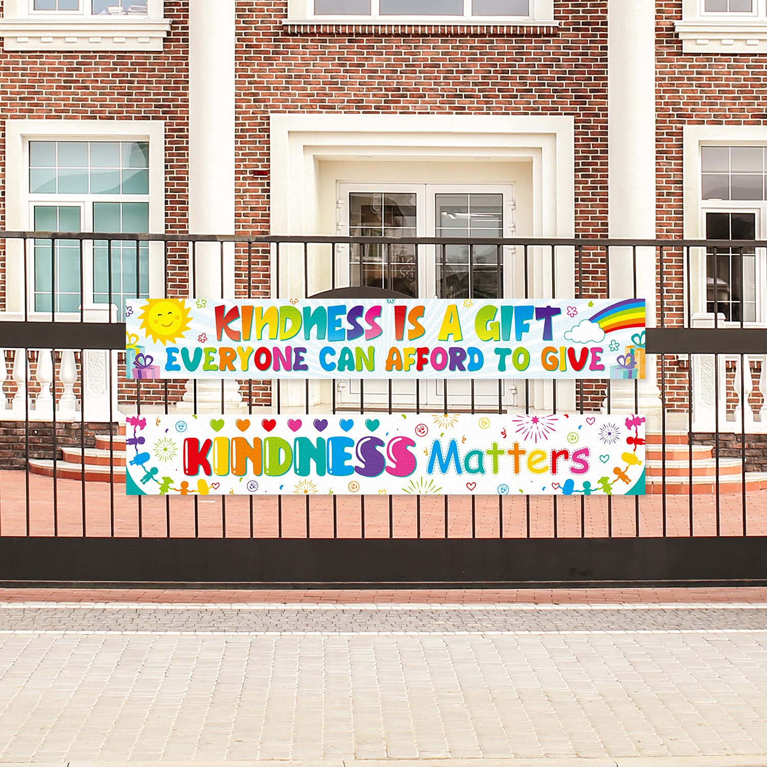 Snapklik.com : 2 Pieces Classroom Bulletin Board Decoration Kindness ...