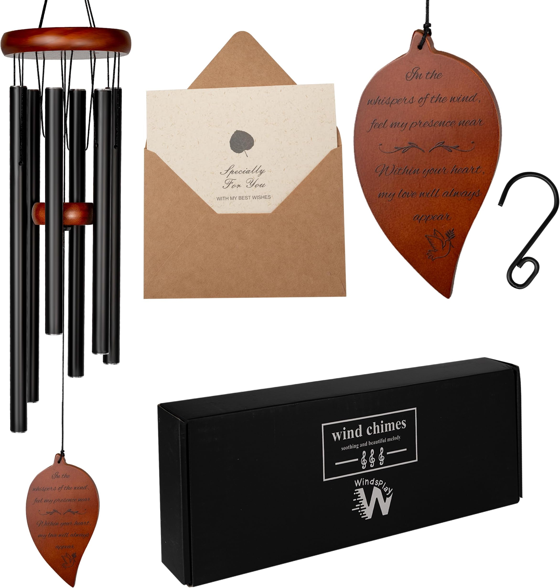 Amazon.com : The Wind Chime CO Memorial Wind Chimes, Sympathy Wind ...