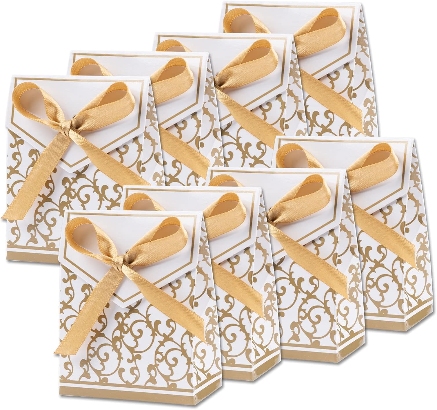 100PCS Mini Wedding Favor Boxes,Wedding Candy Boxes for Guests with ...