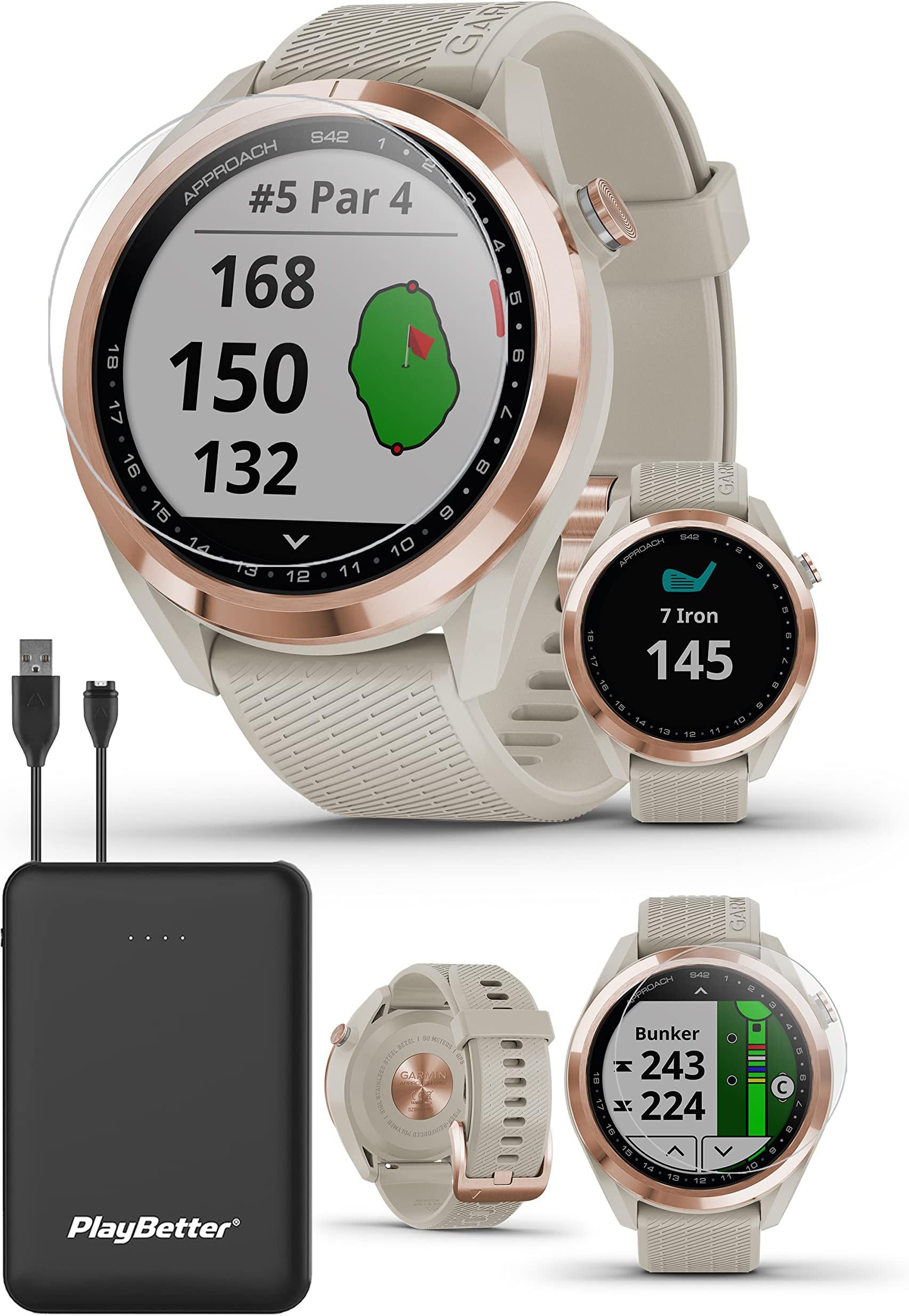 Amazon.com: Garmin Approach X40, GPS Golf Band and Activity Tracker ...