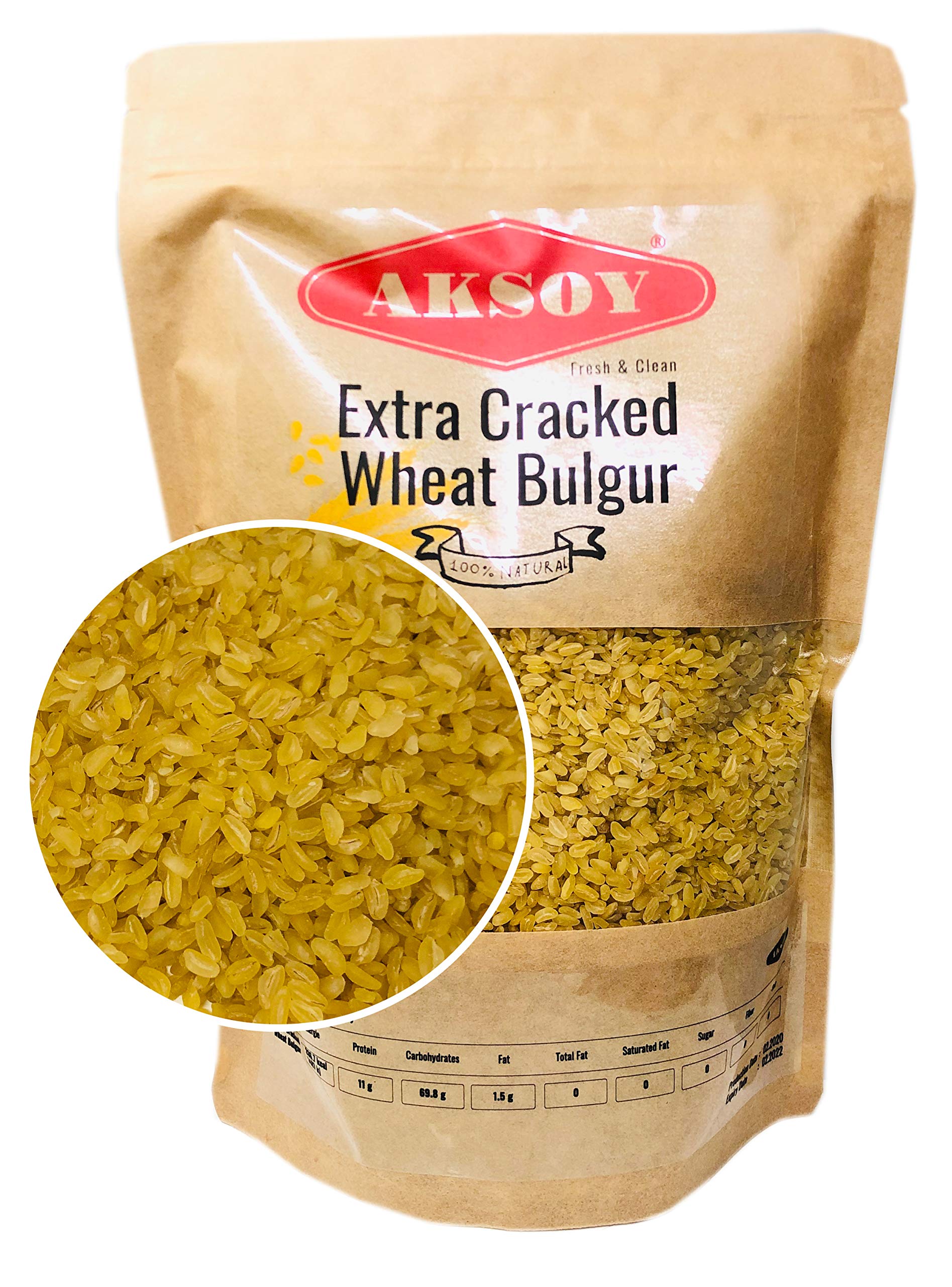 Aksoy Extra Coarse Wheat Bulgur 1.25KG : Amazon.co.uk: Grocery