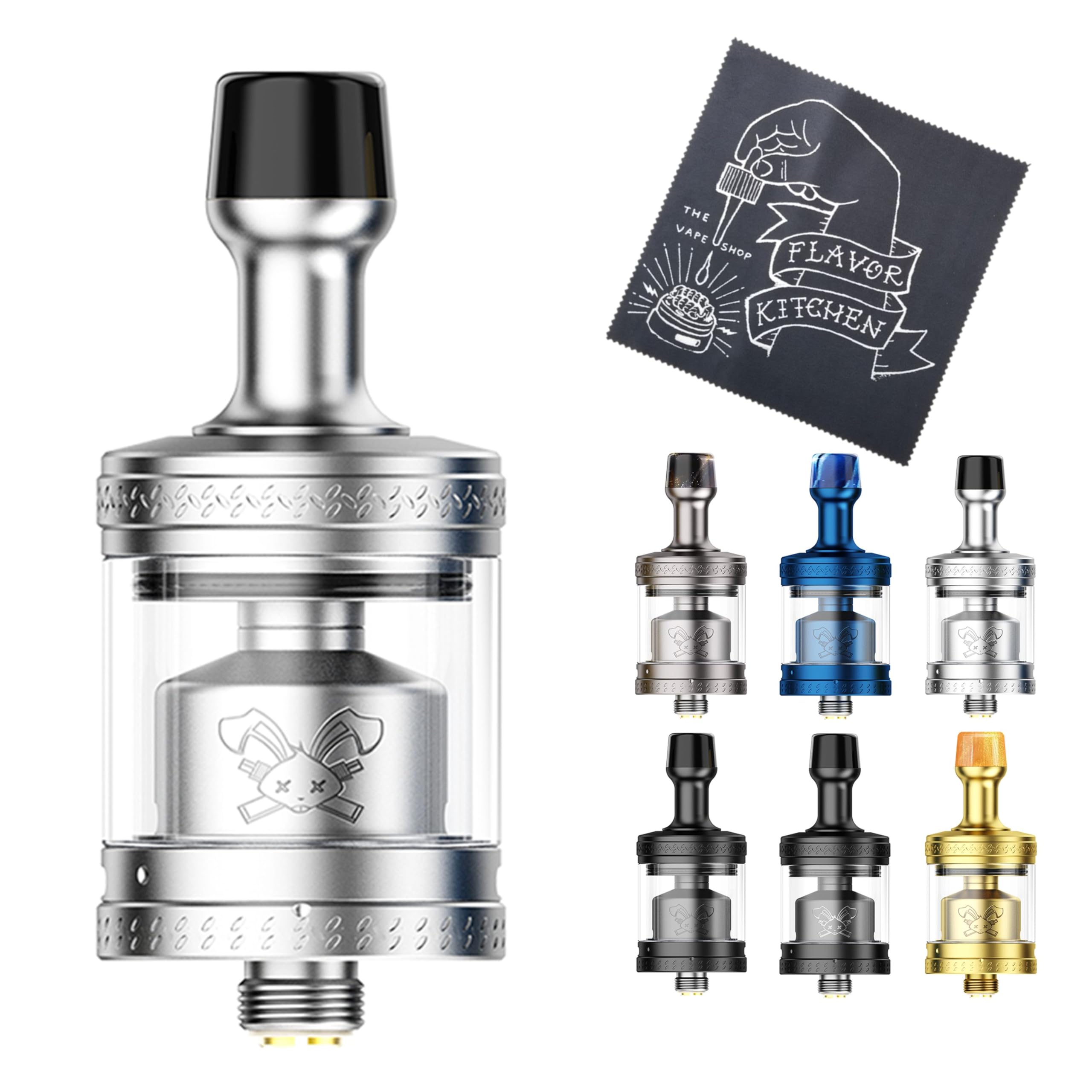 Amazon | 【MTL 2】 Hellvape Dead Rabbit RTA MTL 2 ヘルベイプ デッドラビット MTL 2 ...