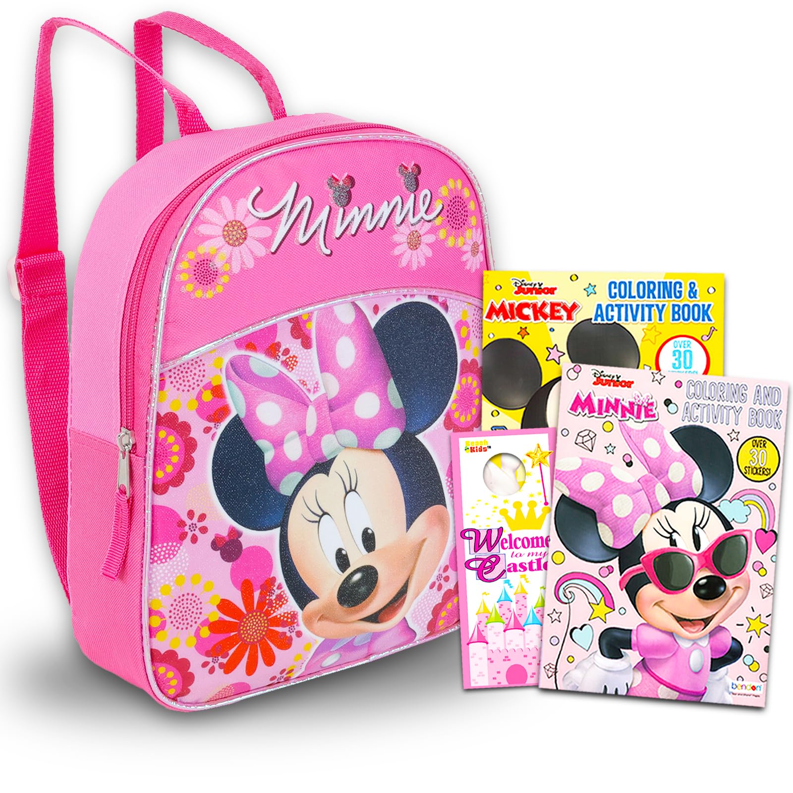 Amazon.com | Minnie Mouse Mini 11 Inch Toddler Preschool Backpack ...