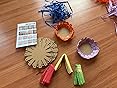 Amazon.com: FREEBLOSS 12 Set Basket Making Kit Creative Raffia Basket ...