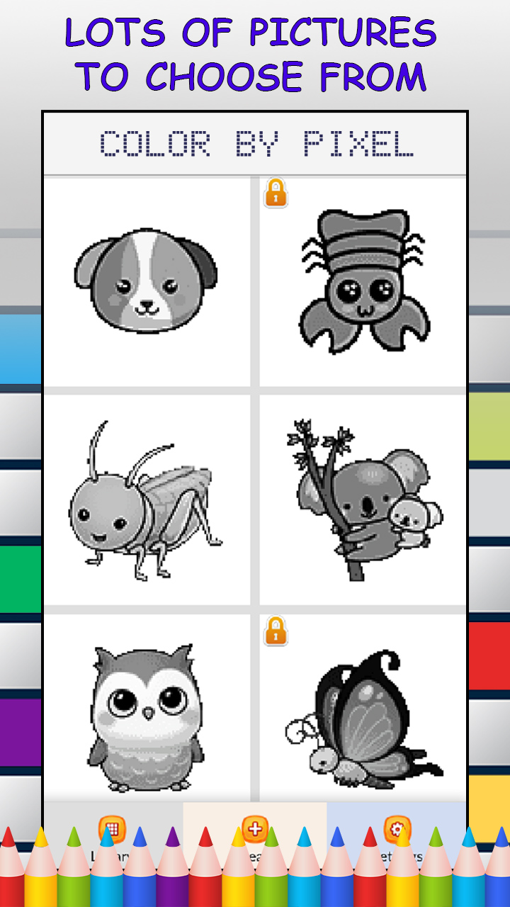 Drawings Of Animals In Color