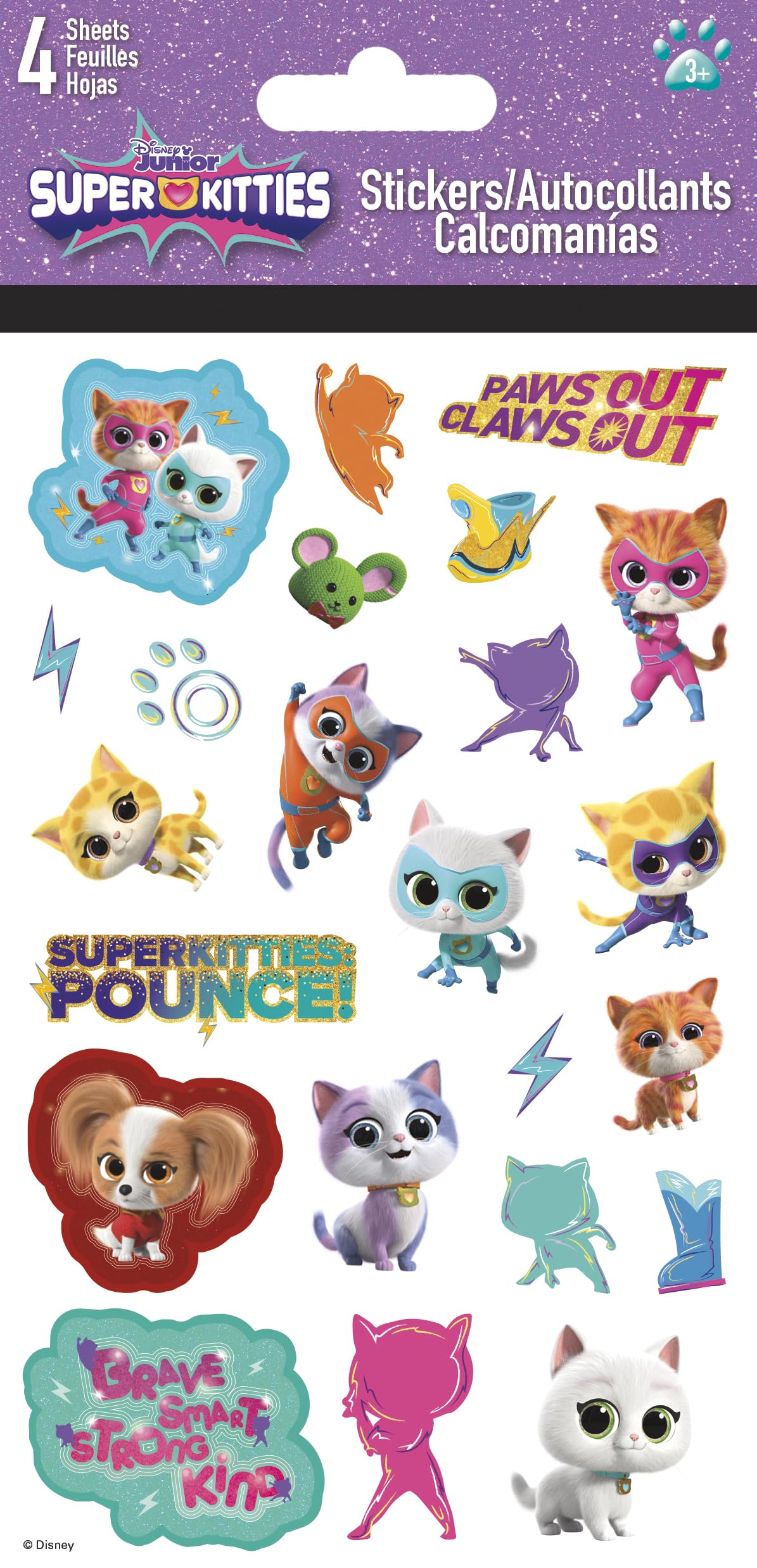 3d Stickers Power Puff Girls Sleepover Slumber Party Sticker Sheet ...