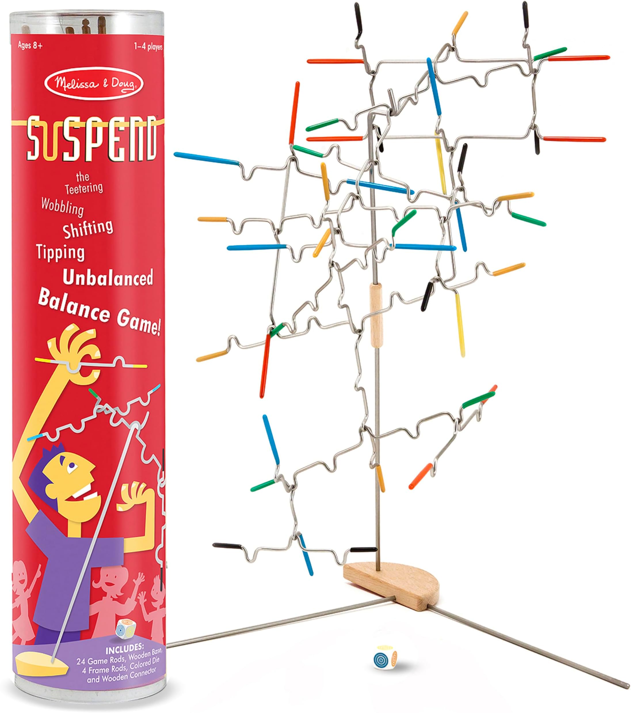 Buy Melissa & Doug Suspend Family Game Classic Games, Exciting ...