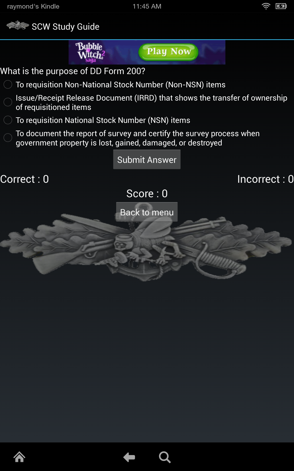 SCW Study Guide - App on Amazon Appstore