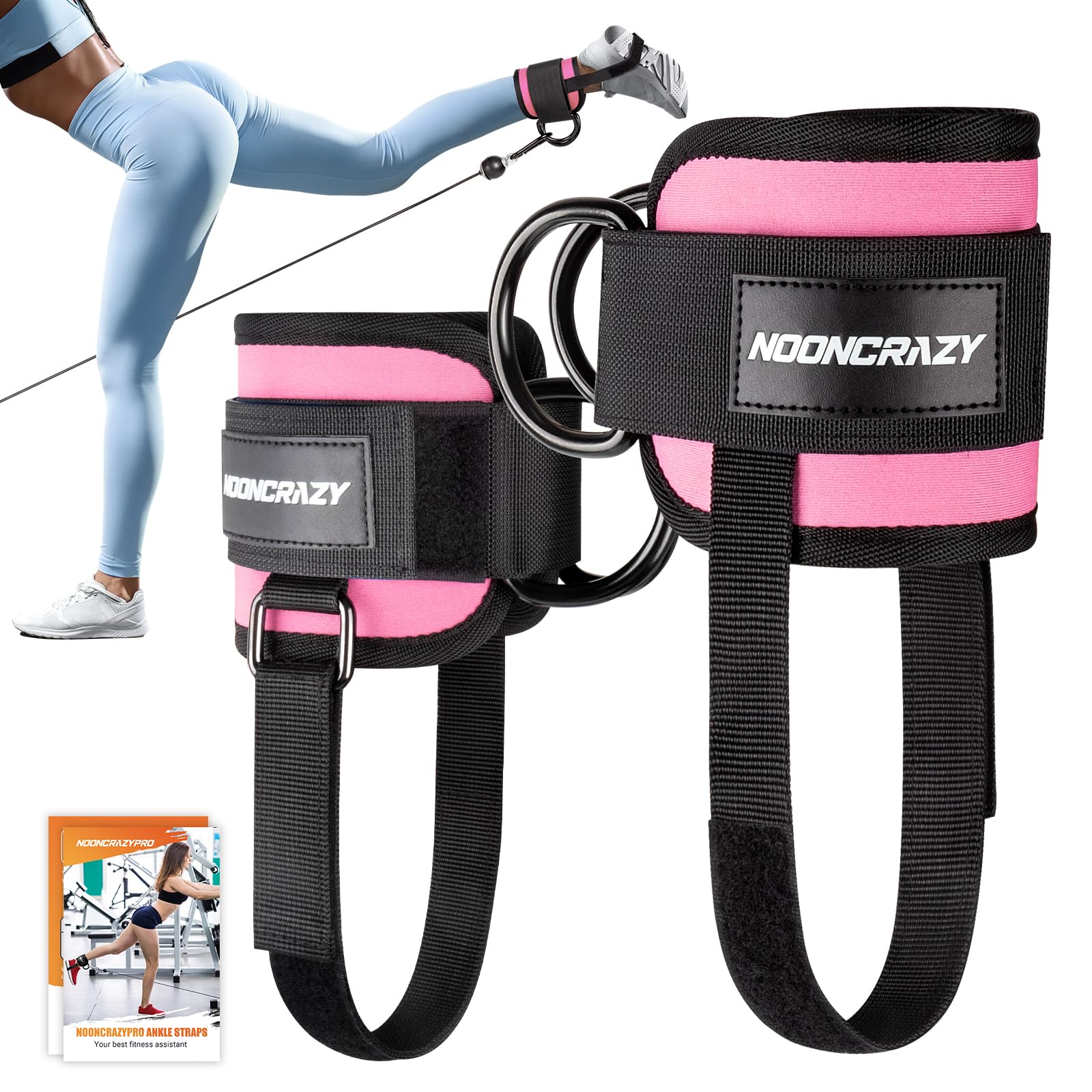 Snapklik.com : Ankle Strap For Cable Machine Women, Adjustable Gym ...