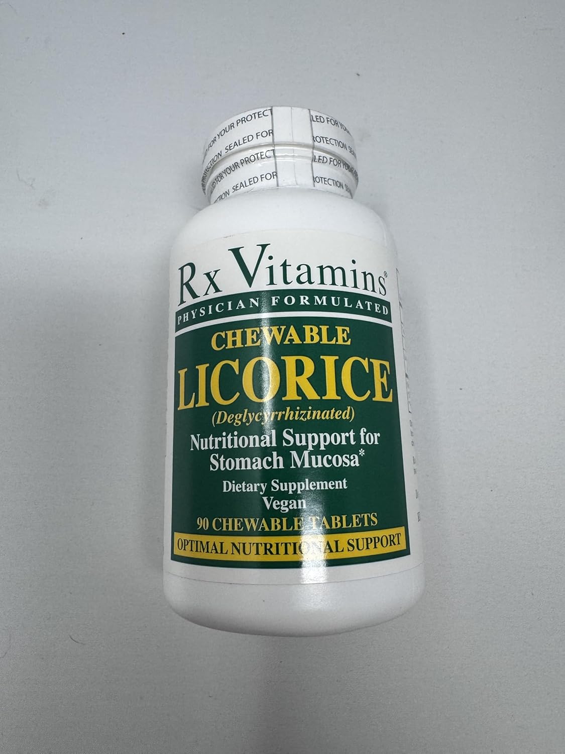 Amazon.com: Rx Vitamins DGL Licorice 500 mg - 90 Tablets : Health ...