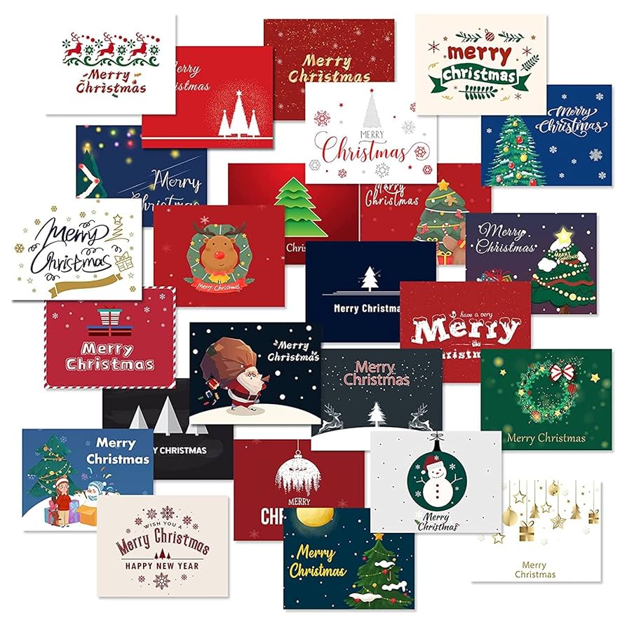 Blank Christmas Cards To Print